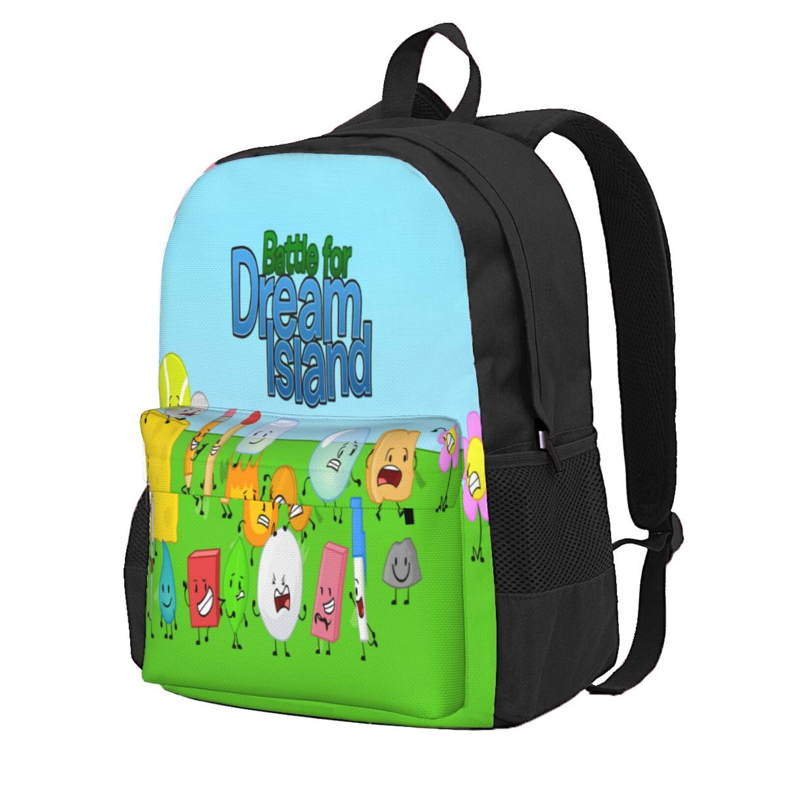Game Bfdi Battle For Dream Island Backpack With Front Pocket School Bag ...