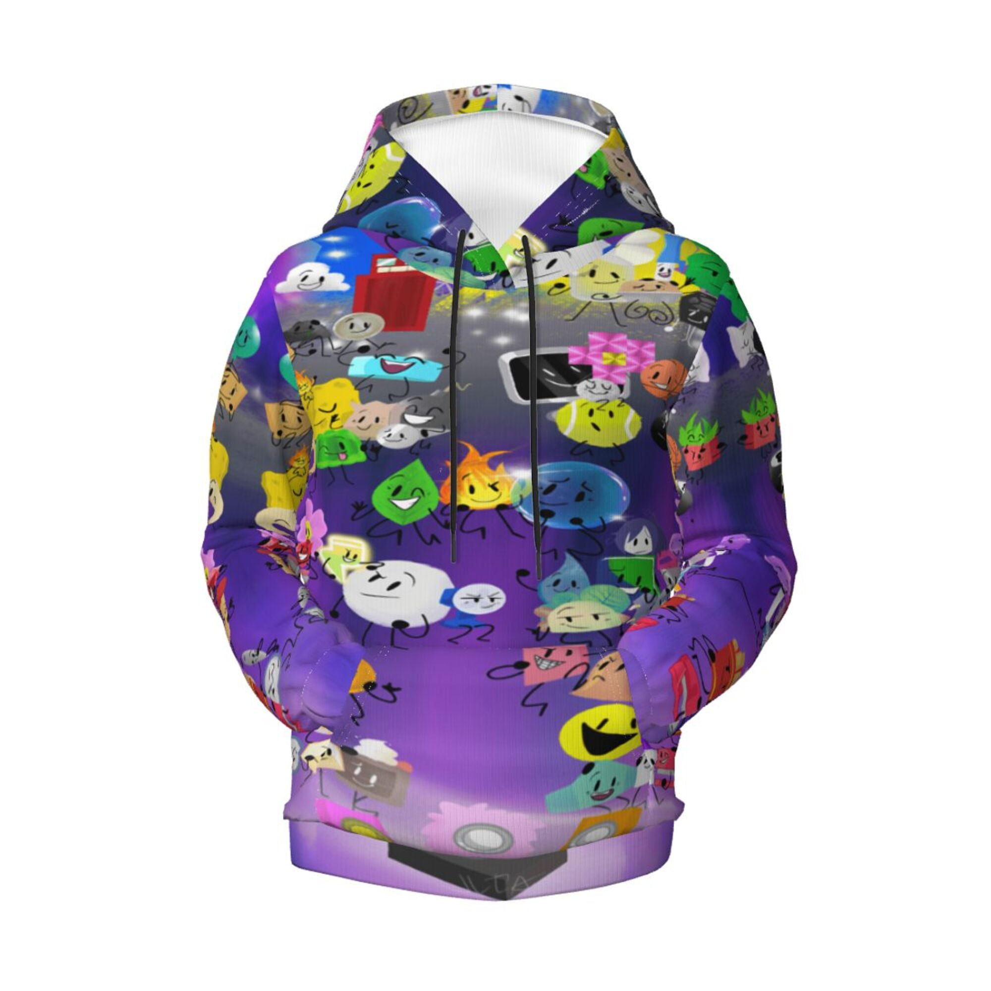 Game Bfdi Battle For Dream Island Kids Hoodie Novelty 3d Printed ...