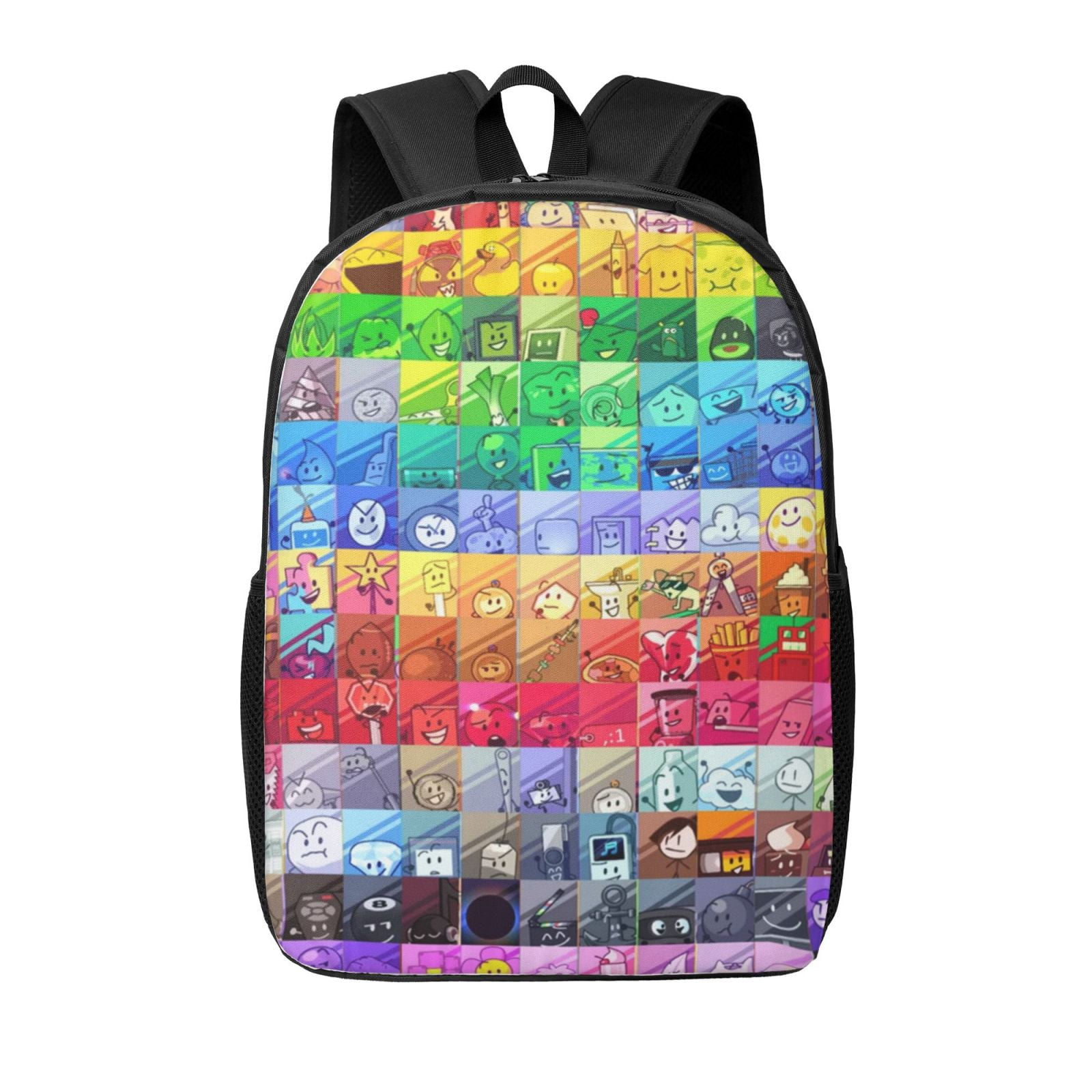 Game Bfdi Battle for Dream Island Backpack Middle Cartoon Daypack Large ...