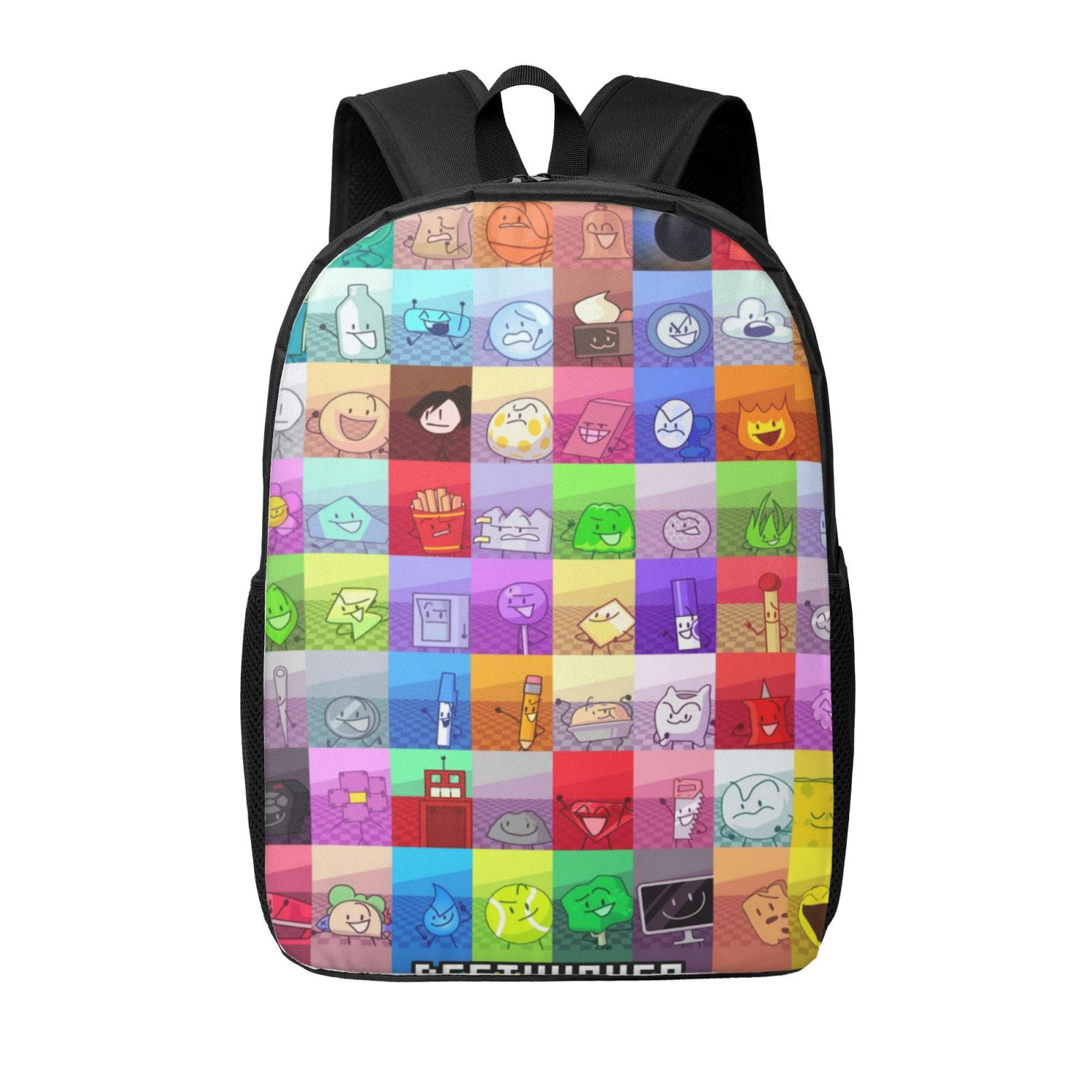 Game Bfdi Battle for Dream Island Backpack Middle Cartoon Daypack Large ...