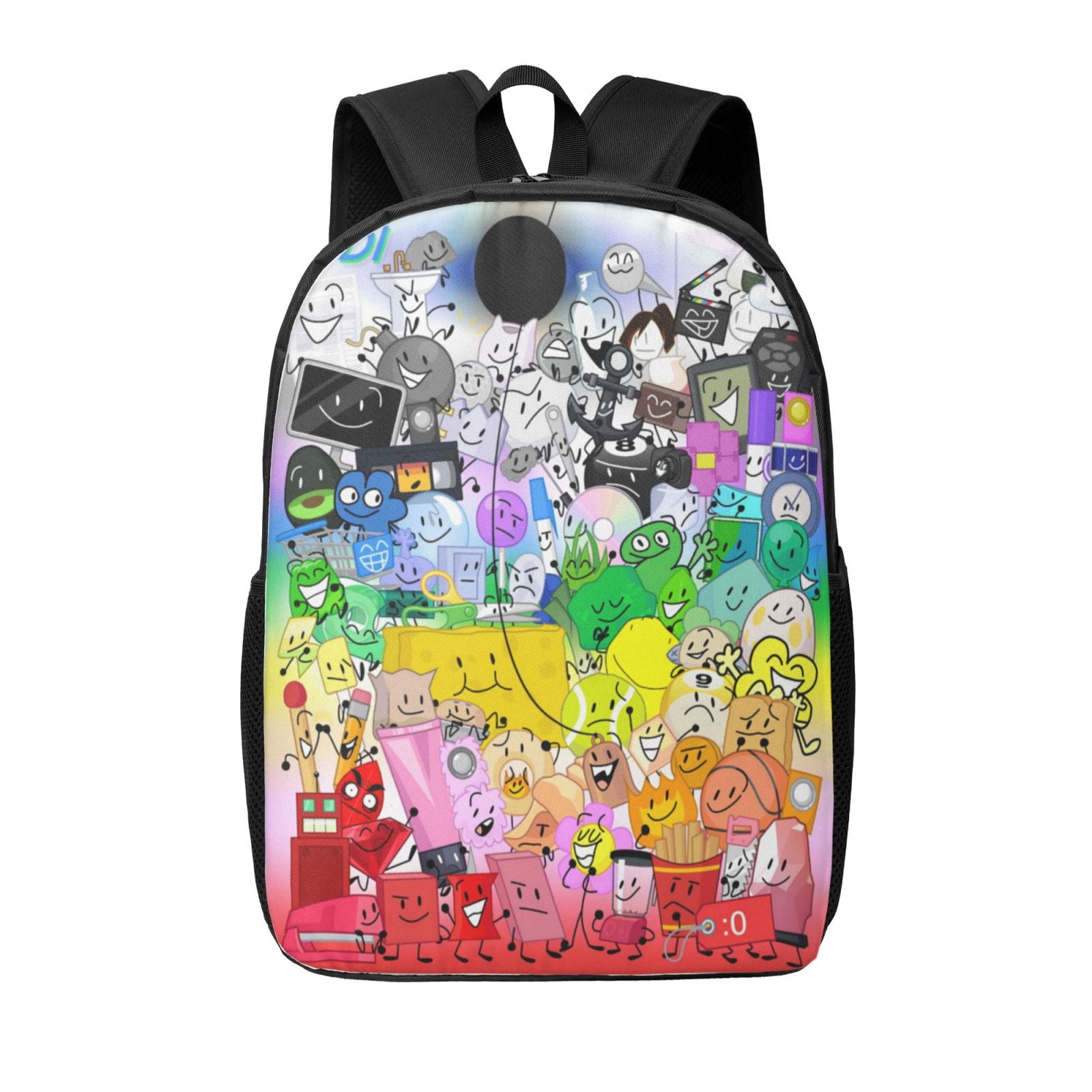 Game Bfdi Battle for Dream Island Backpack Middle Cartoon Daypack Large ...