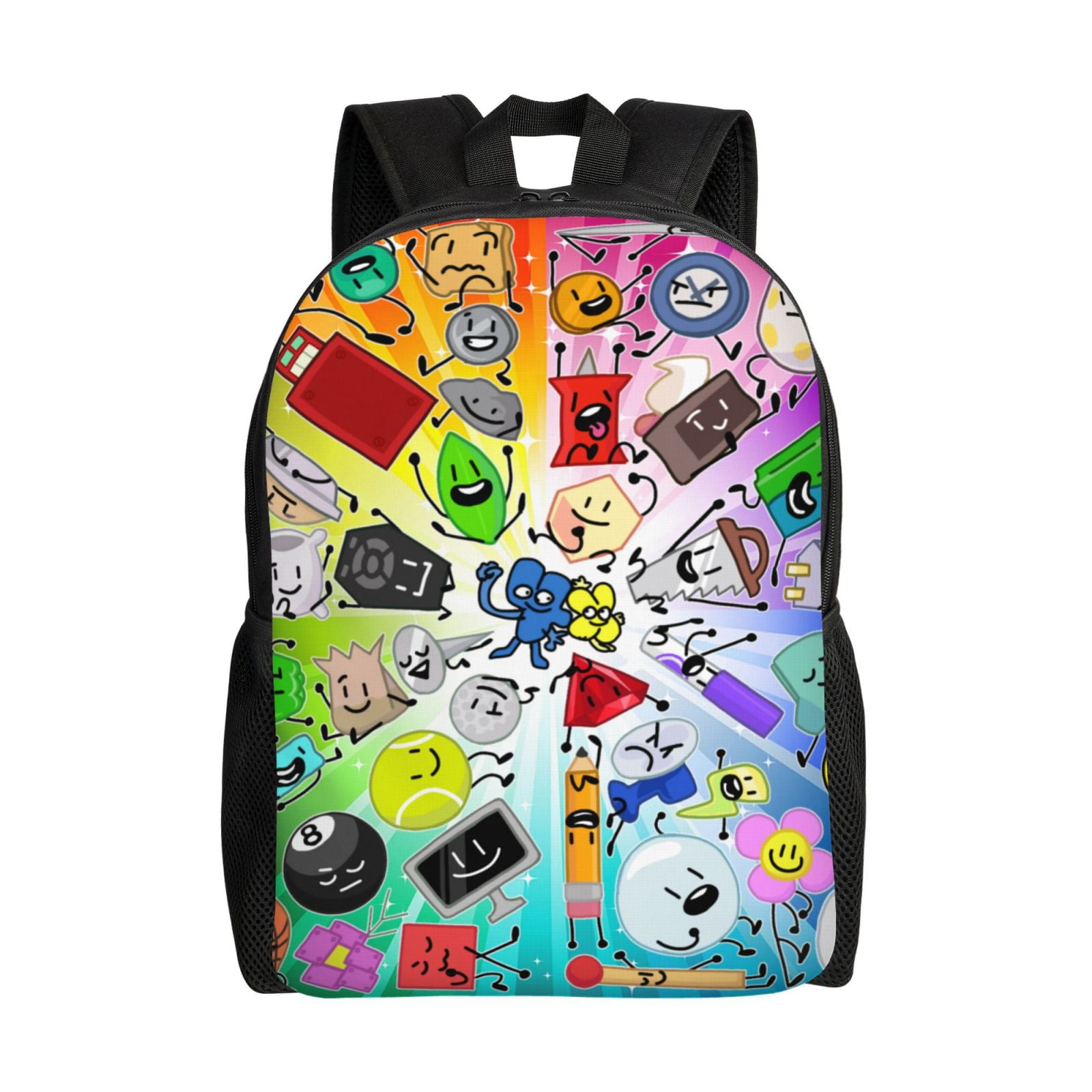 Game Bfdi Battle For Dream Island School Backpack For Teen Girls Middle ...