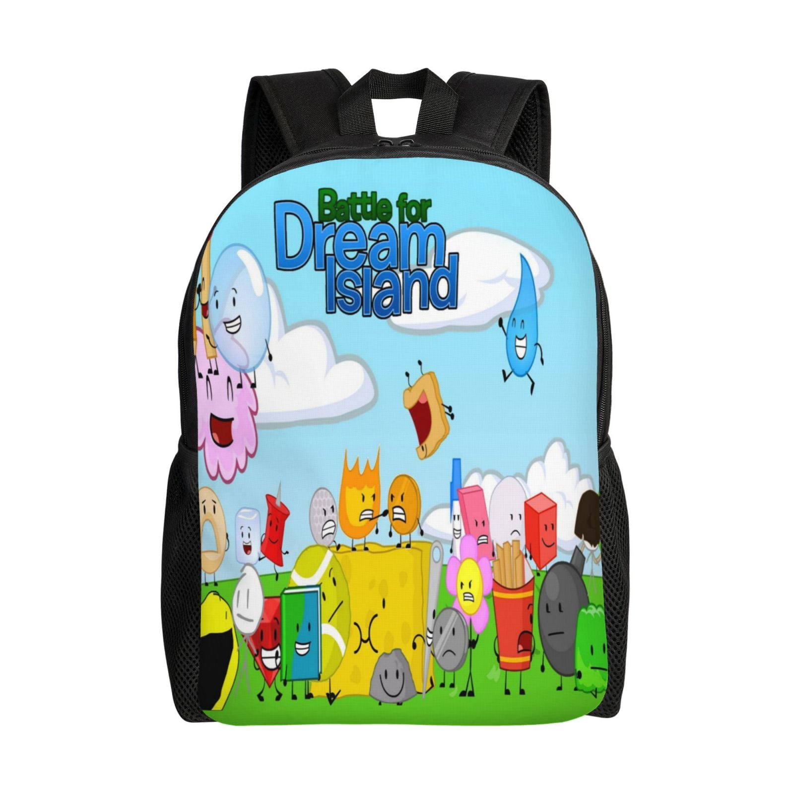 Game Bfdi Battle For Dream Island School Backpack For Teen Girls Middle ...