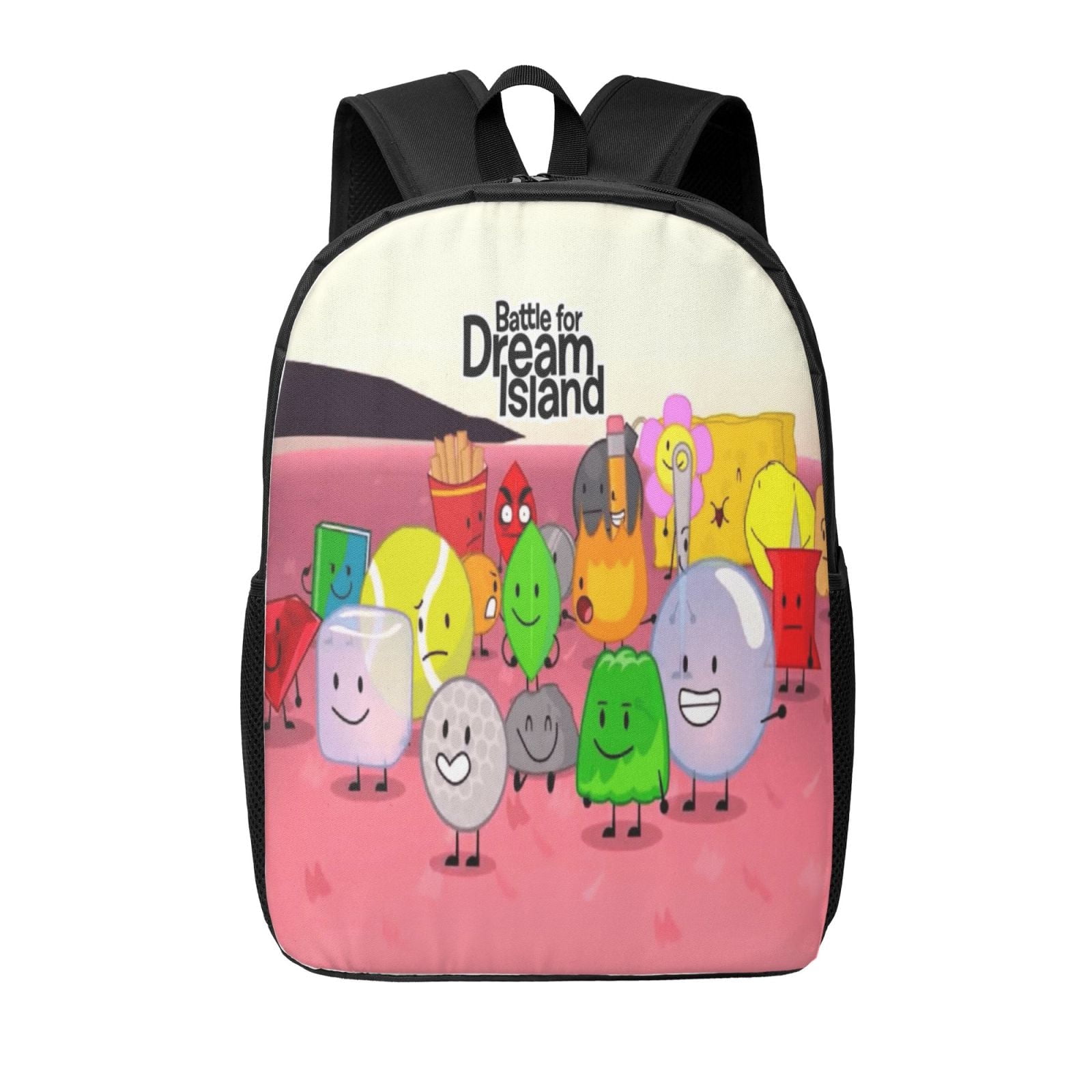 Game Bfdi Battle for Dream Island Backpack Middle Cartoon Daypack Large ...