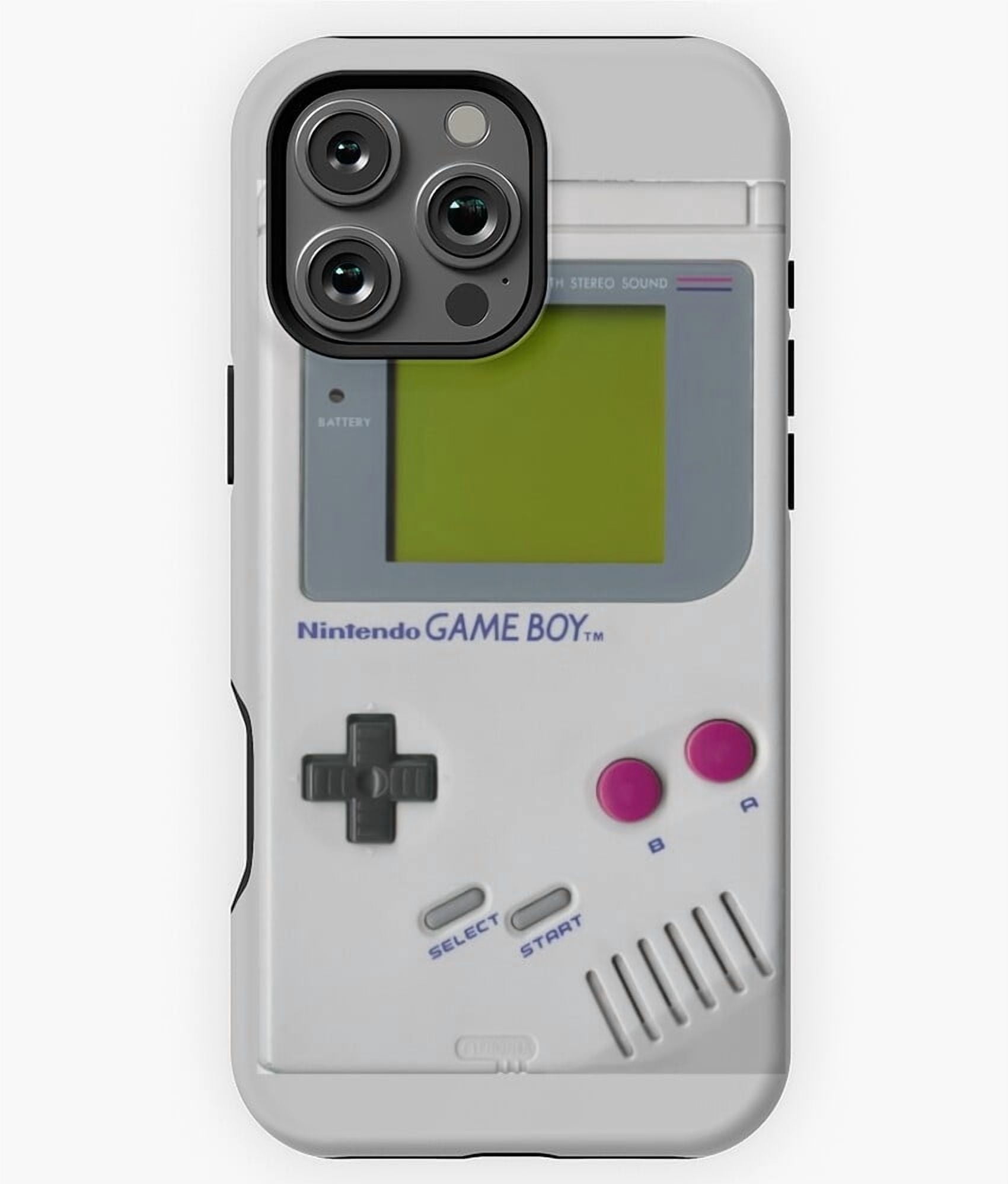 Game Boy Retro Handheld Console Phone Case for iPhone 11 12 13 14 15 16 ...