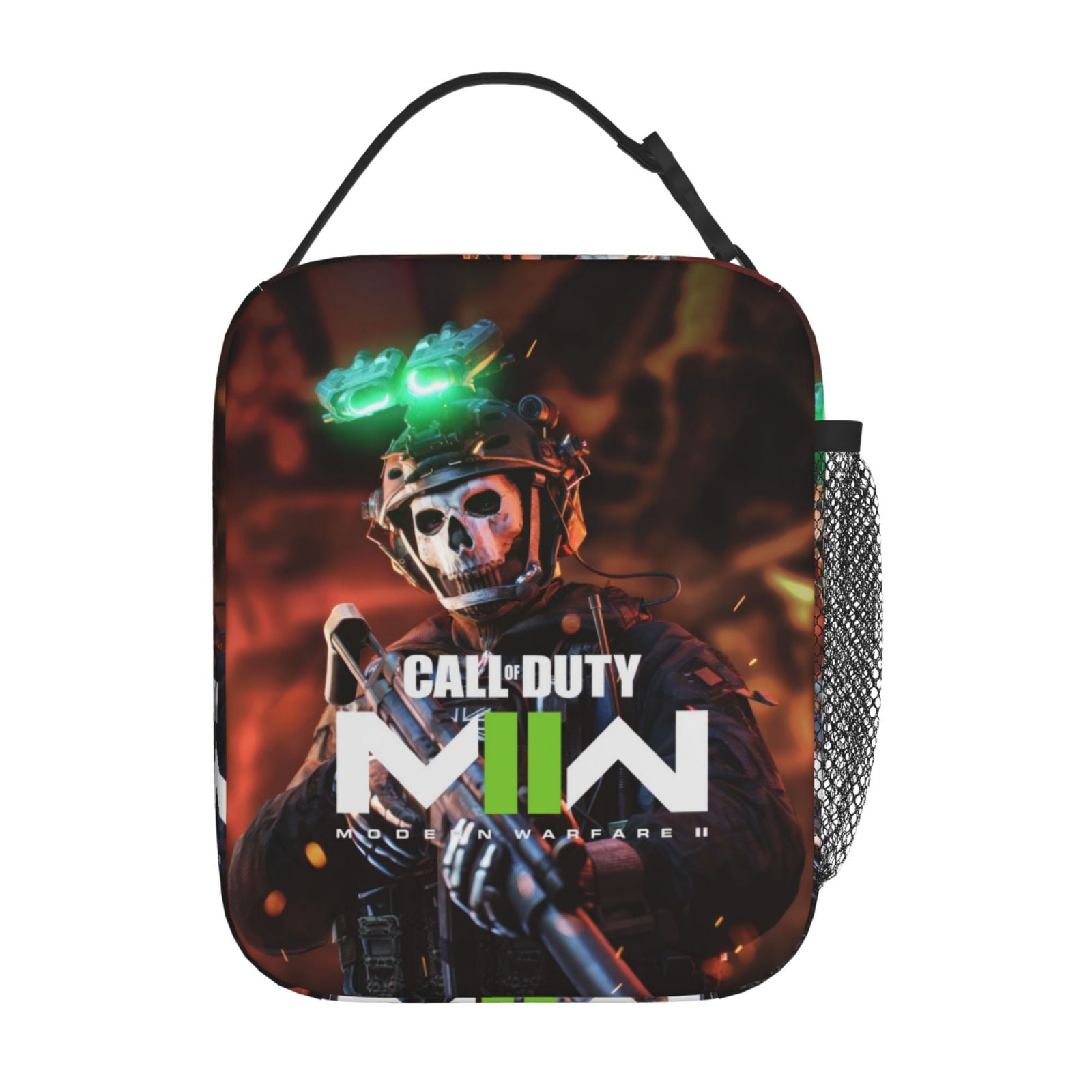 Game Call Of Duty Lunch Bag Box Insulated Tote Bag Cool Lunch Bags for ...