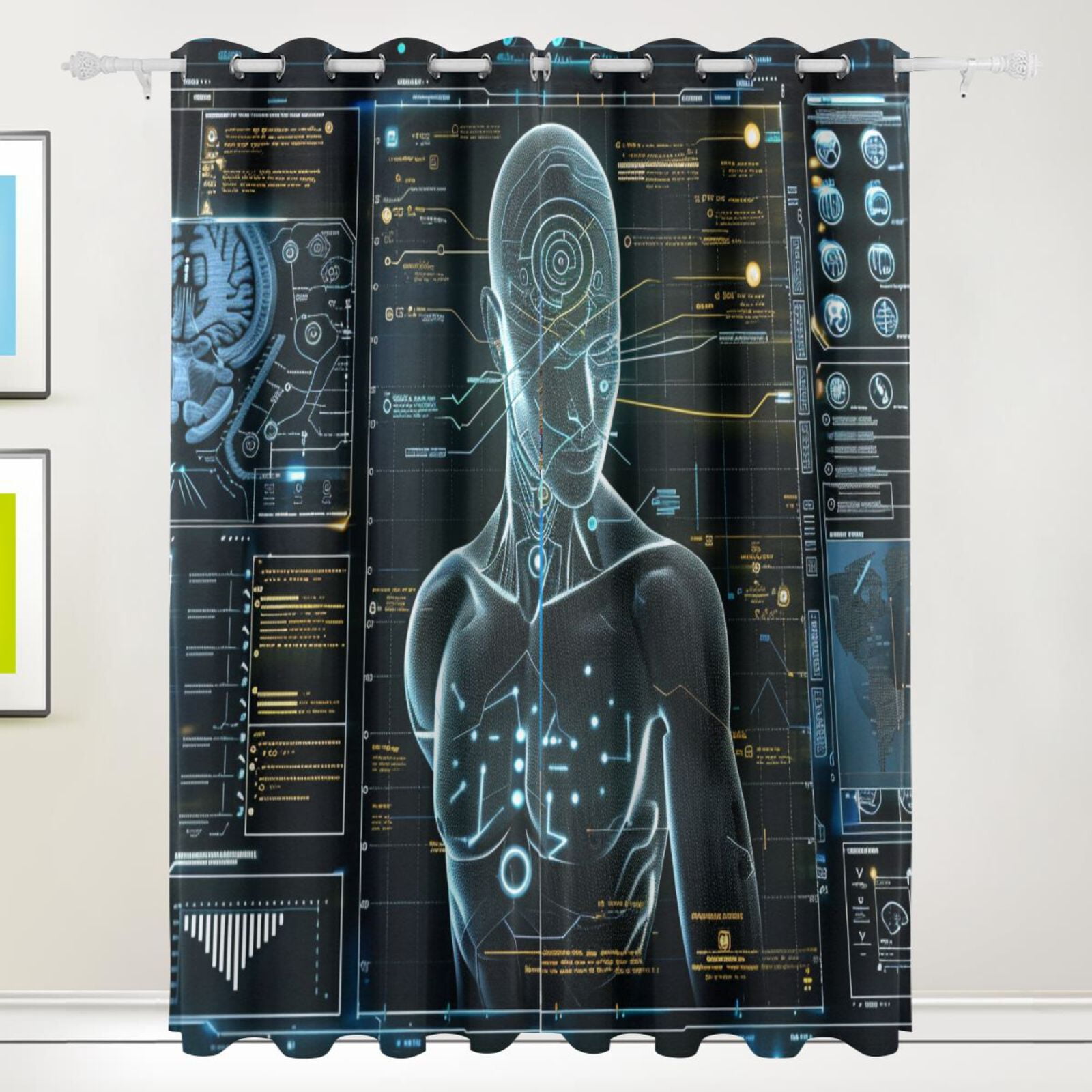 Game Capture Room Blackout Cutrains Original Design Summer Thermal ...