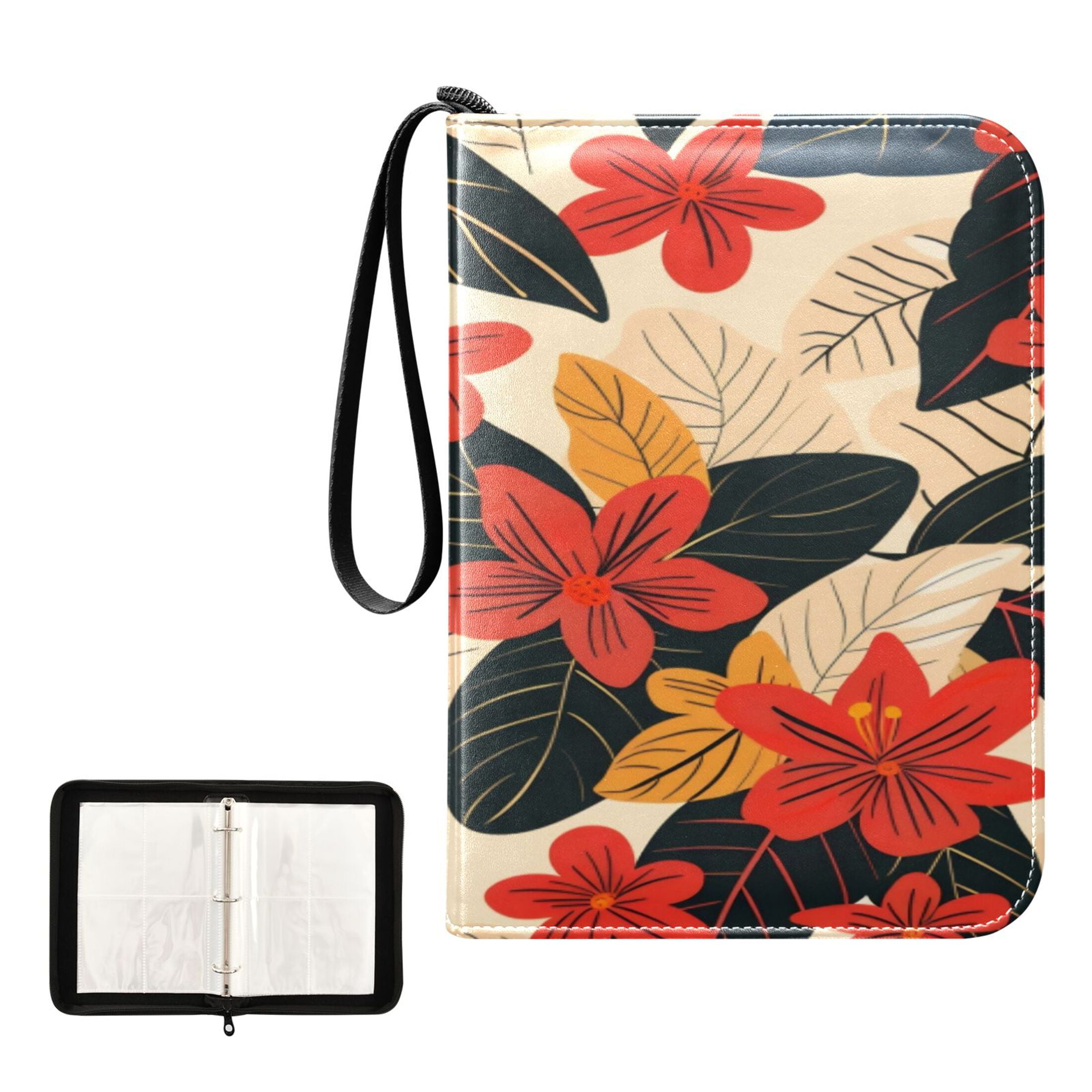 Game Card Storage Bag Collectible Trading Card Albums The 4-Pocket Card ...