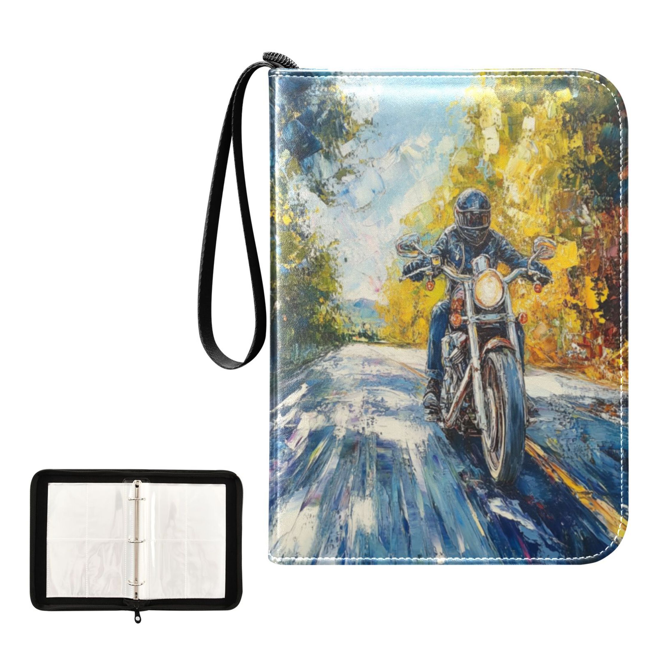 Game Card Storage Bag Collectible Trading Card Albums The 4-Pocket Card ...