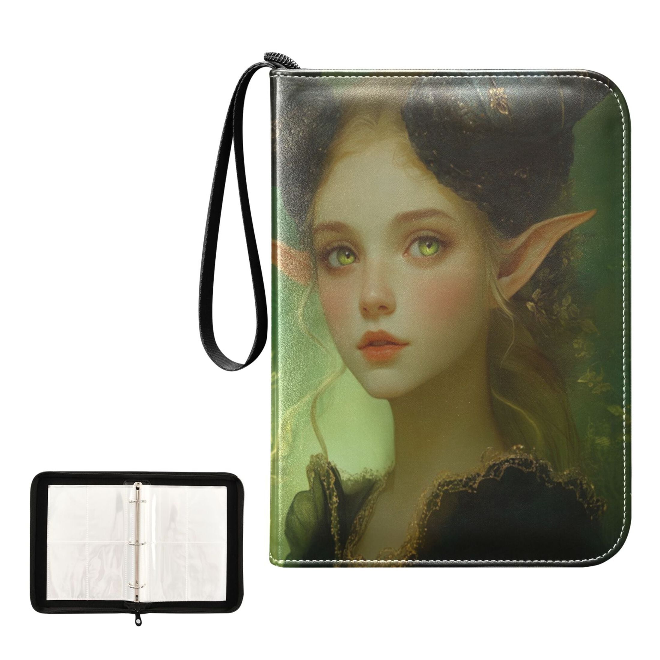 Game Card Storage Bag Collectible Trading Card Albums The 4-Pocket Card ...