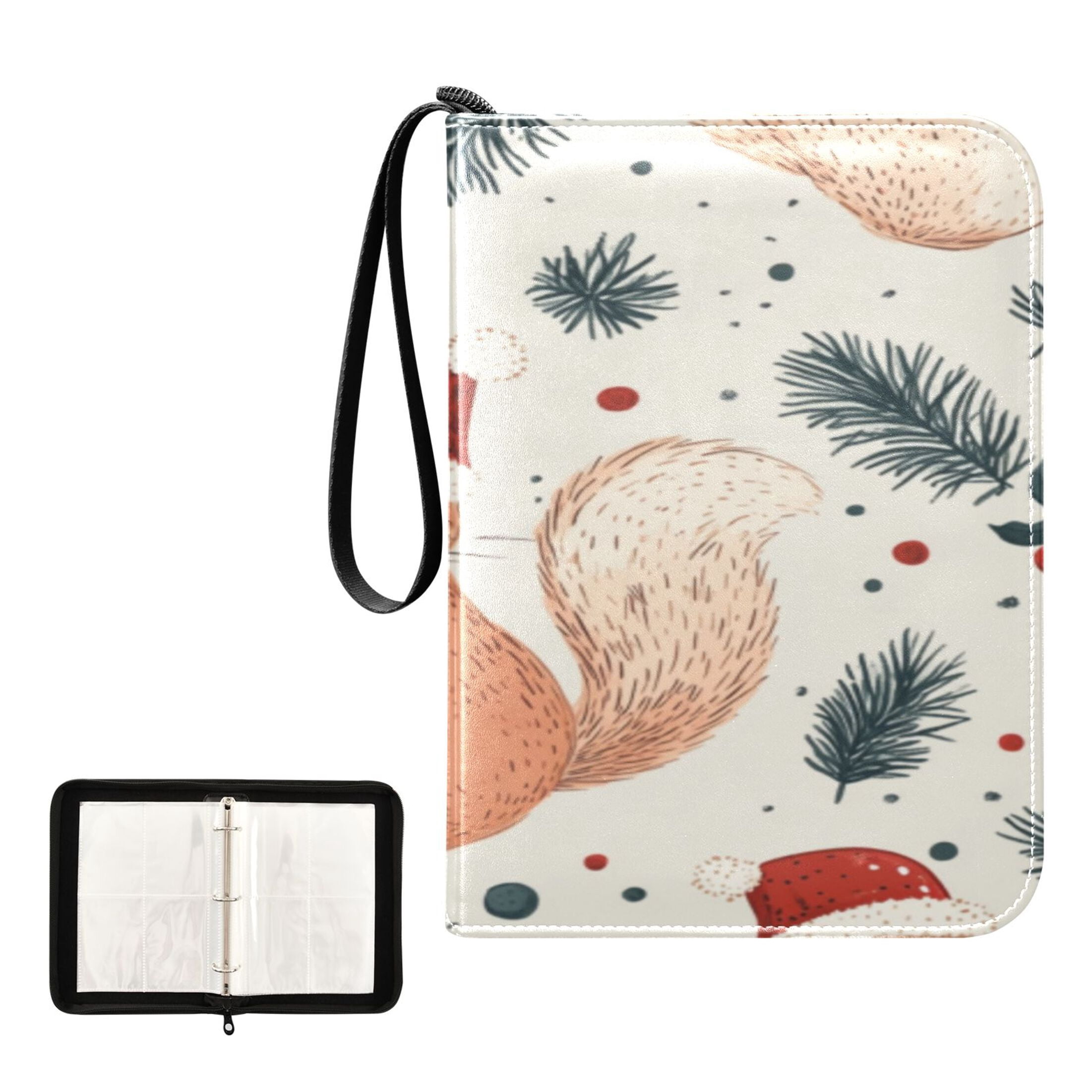 Game Card Storage Bag Collectible Trading Card Albums The 4-Pocket Card ...