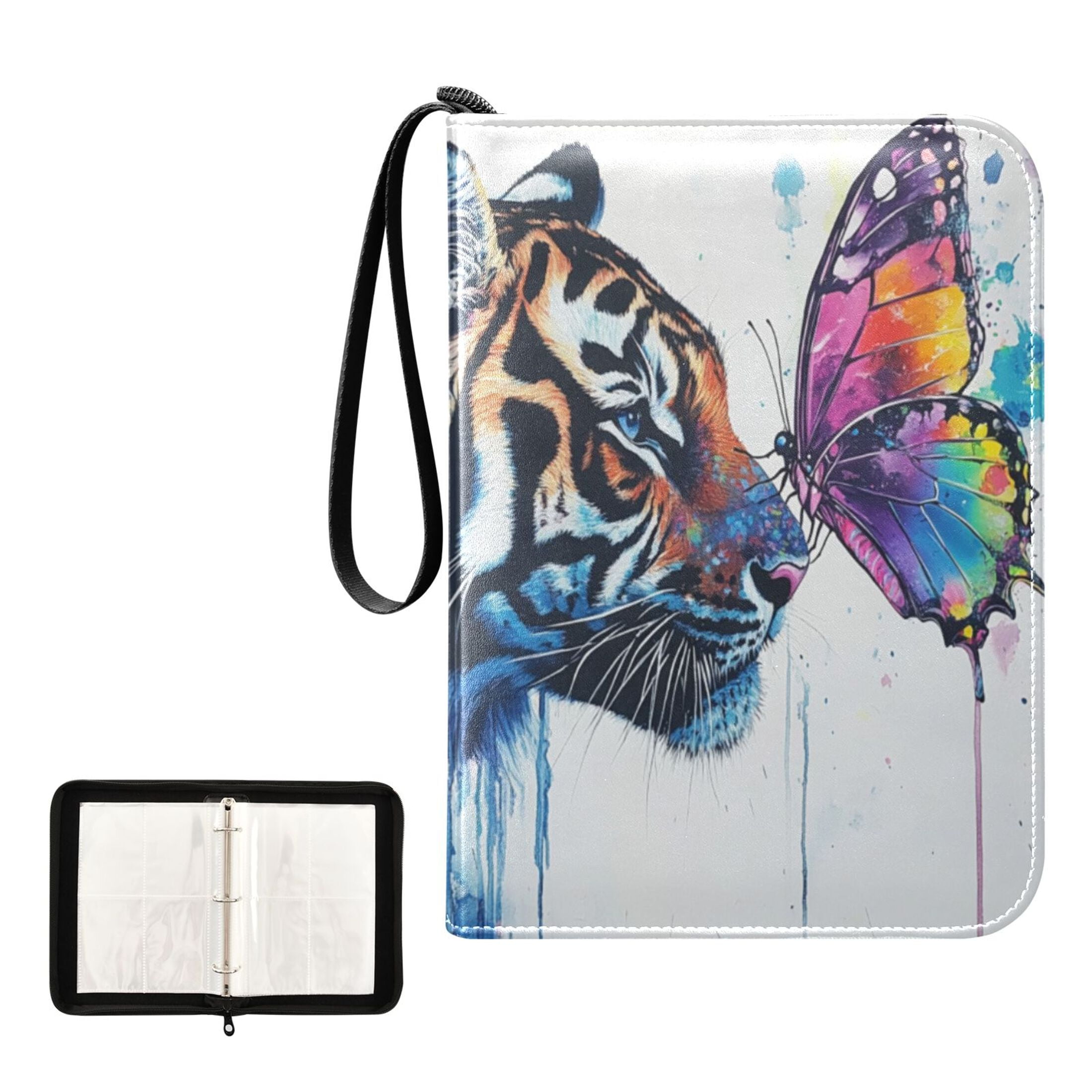 Game Card Storage Bag Collectible Trading Card Albums The 4-Pocket Card ...