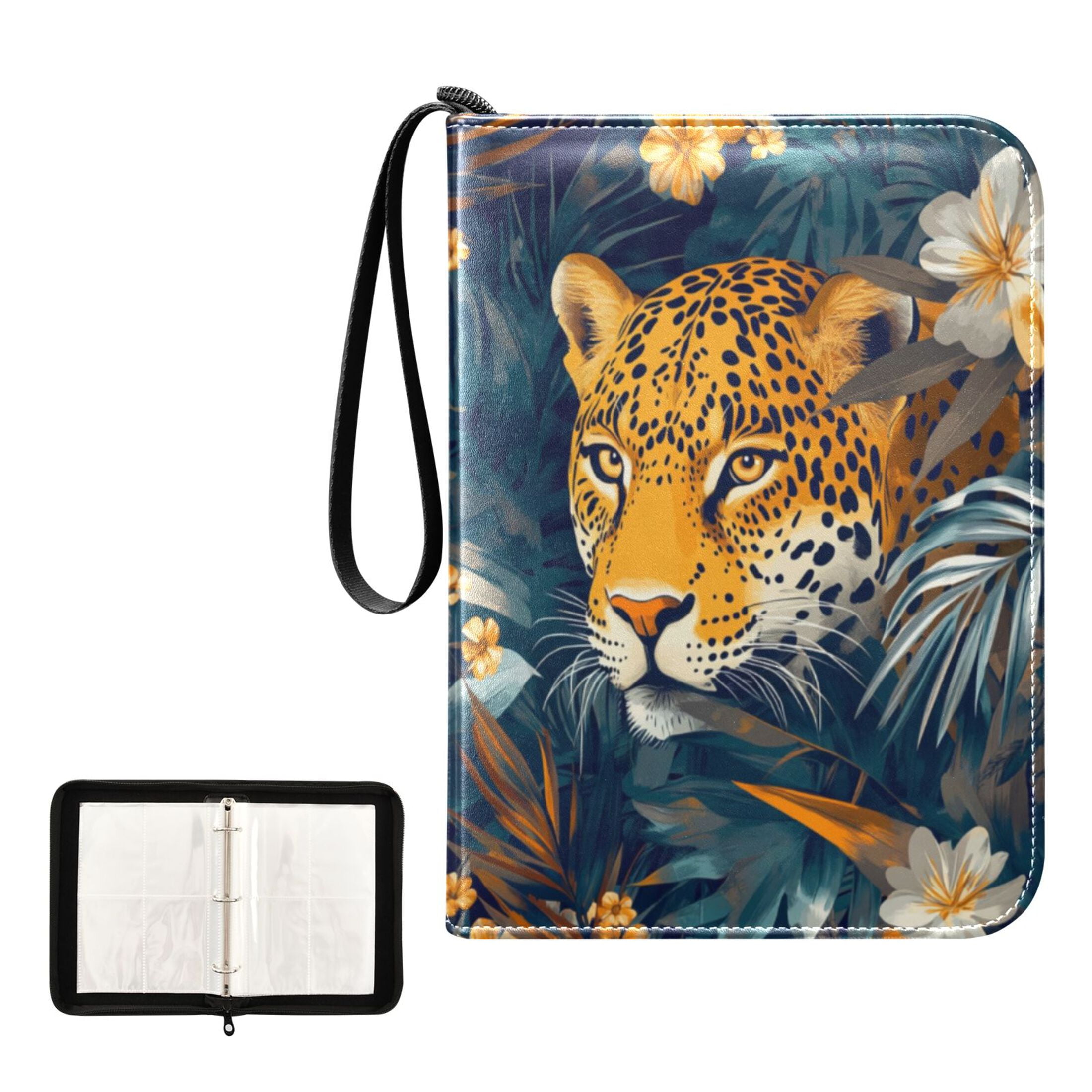 Game Card Storage Bag Collectible Trading Card Albums The 4-Pocket Card ...