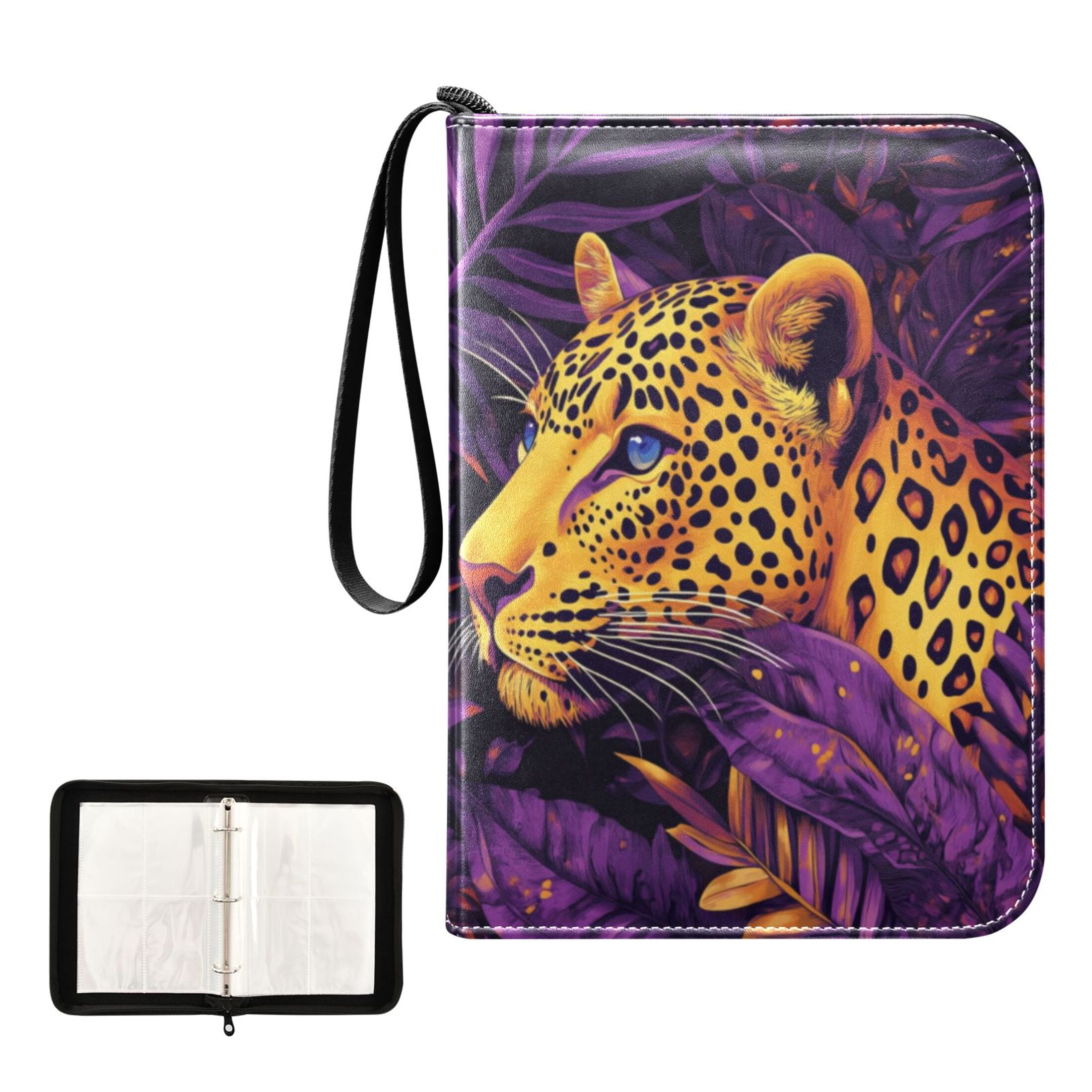 Game Card Storage Bag Collectible Trading Card Albums The 4-Pocket Card ...