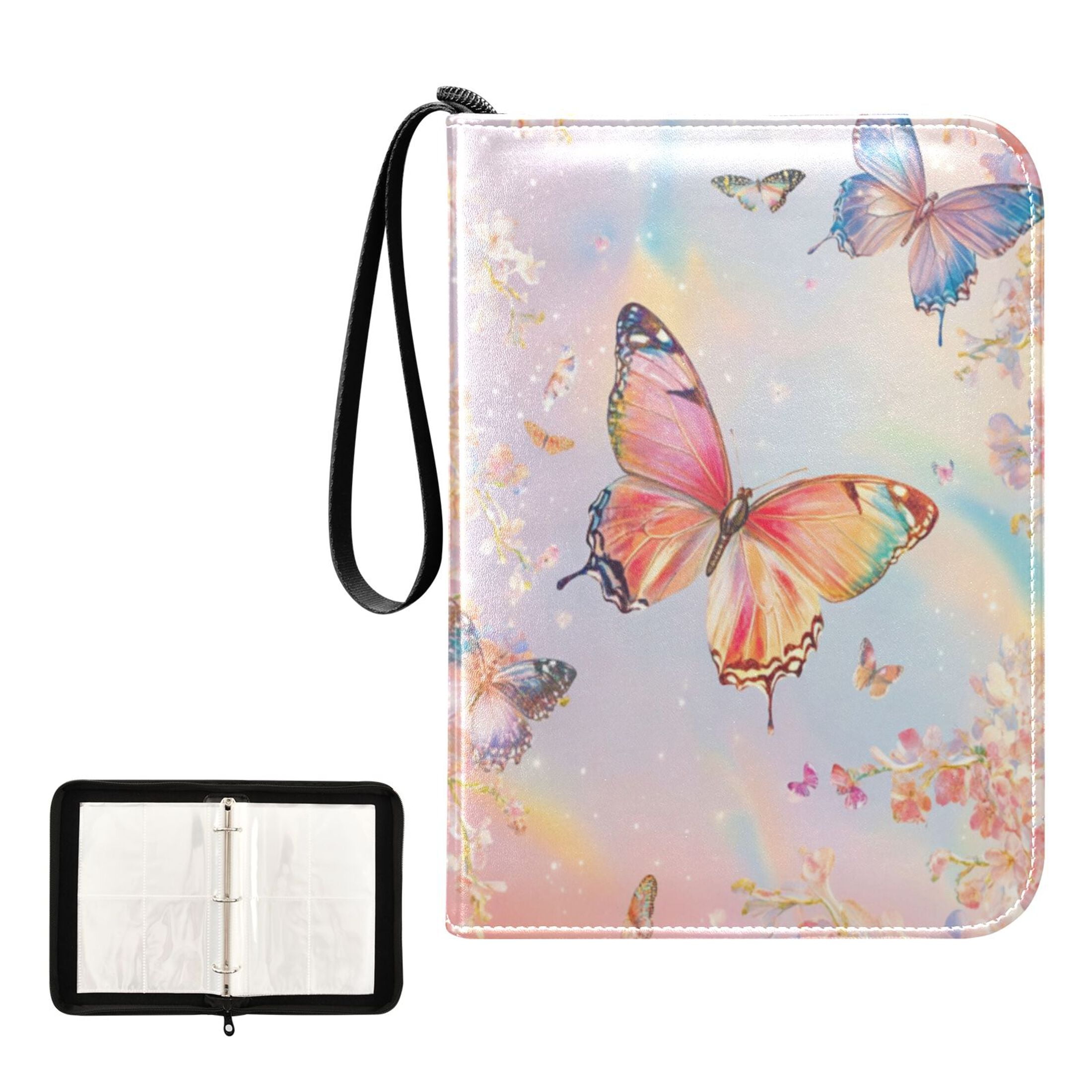 Game Card Storage Bag Collectible Trading Card Albums The 4-Pocket Card ...