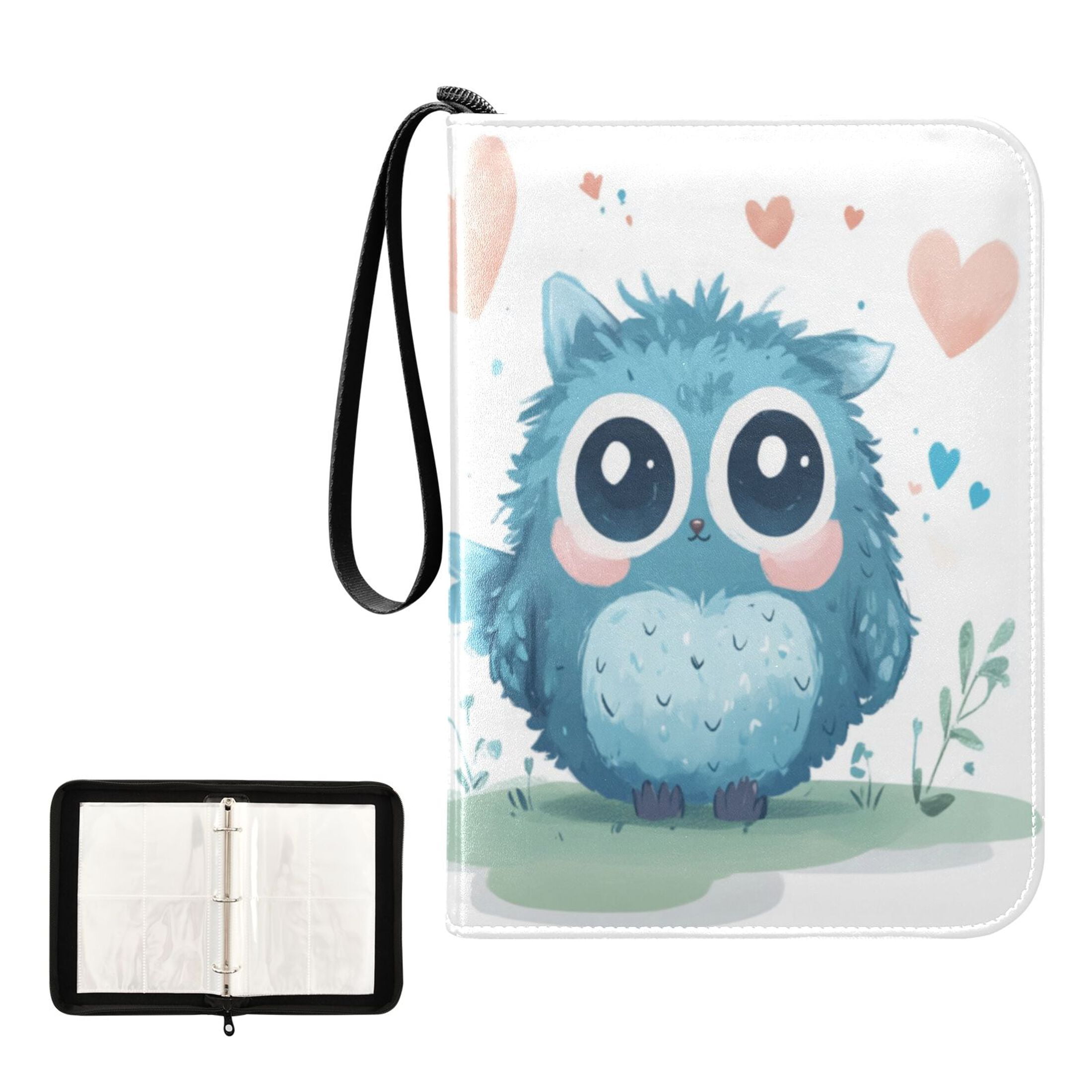 Game Card Storage Bag Collectible Trading Card Albums The 4-Pocket Card ...