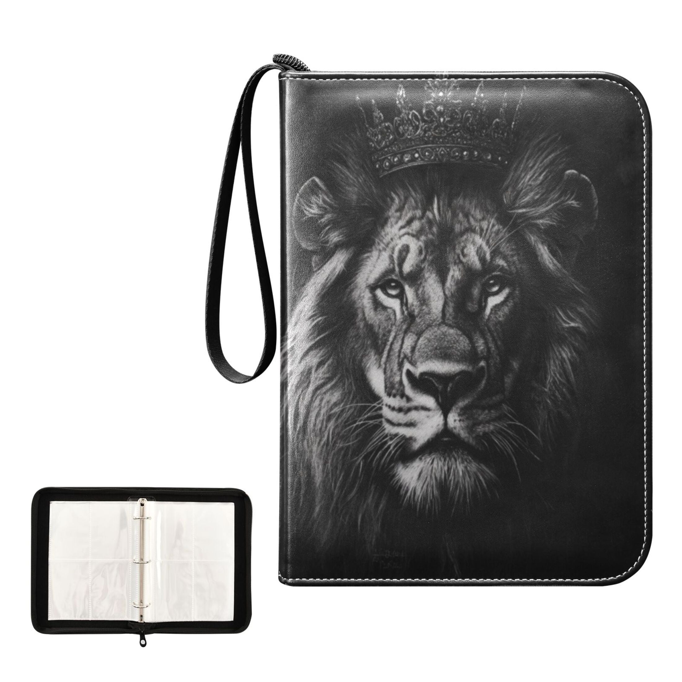 Game Card Storage Bag Collectible Trading Card Albums The 4-Pocket Card ...