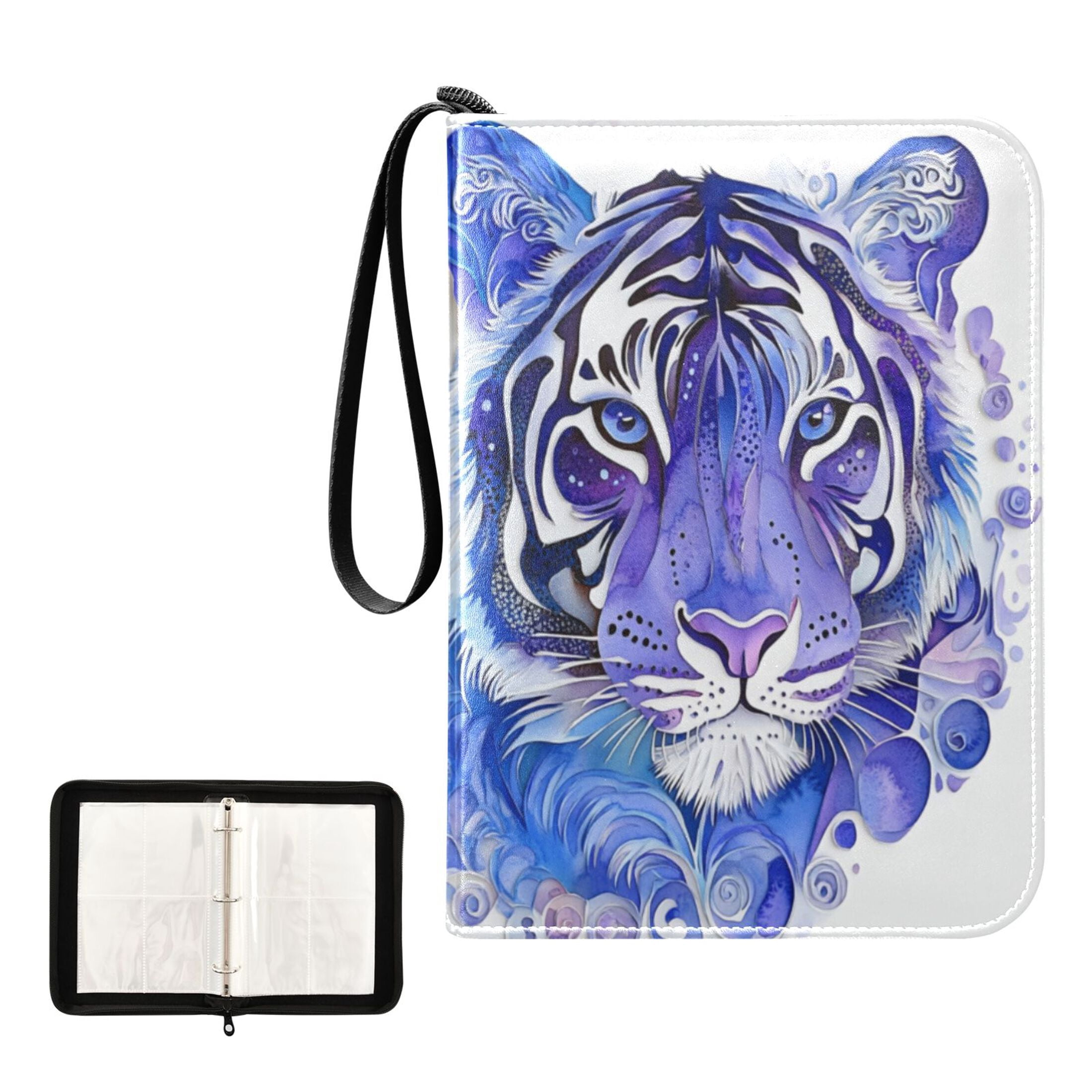 Game Card Storage Bag Collectible Trading Card Albums The 4-Pocket Card ...