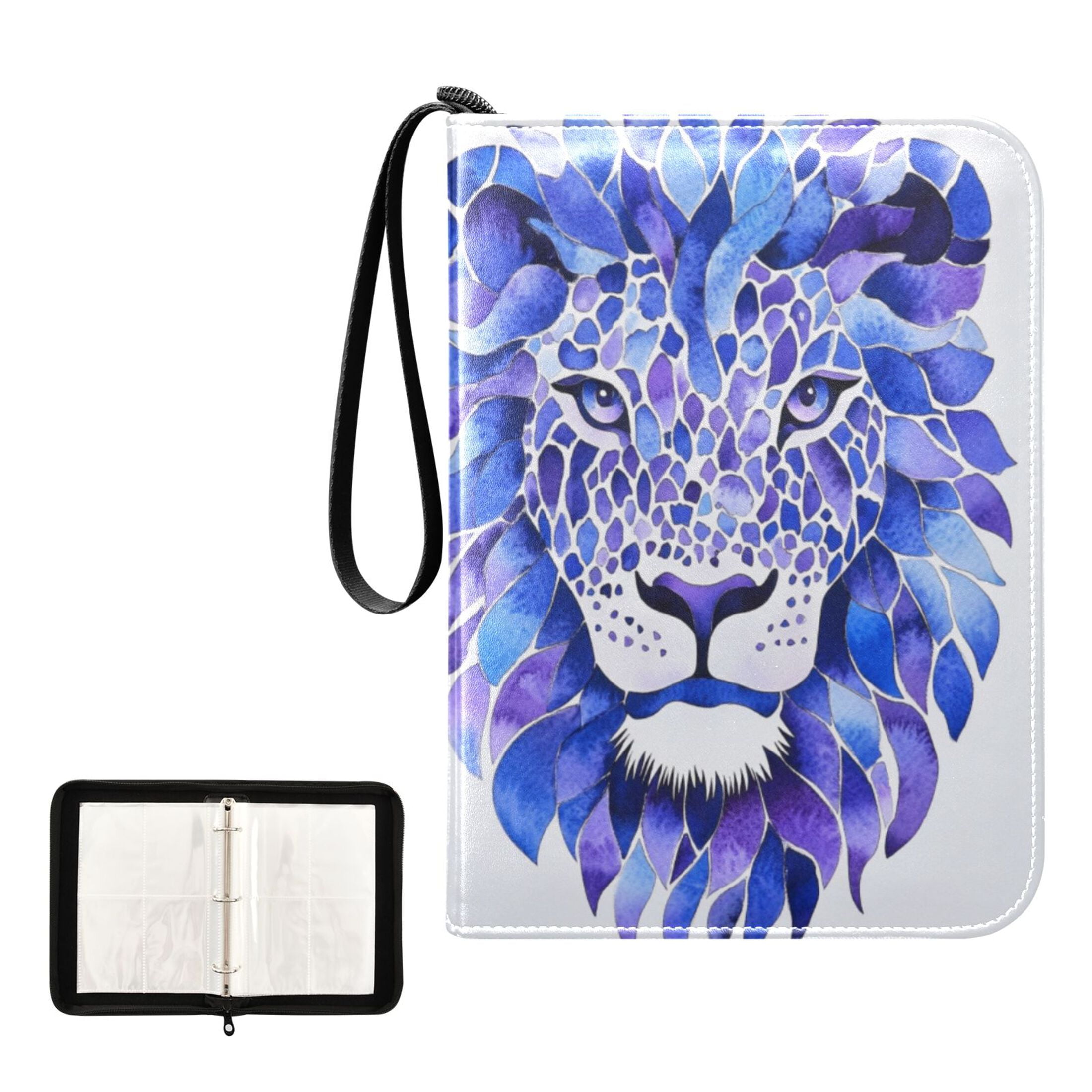 Game Card Storage Bag Collectible Trading Card Albums The 4-Pocket Card ...