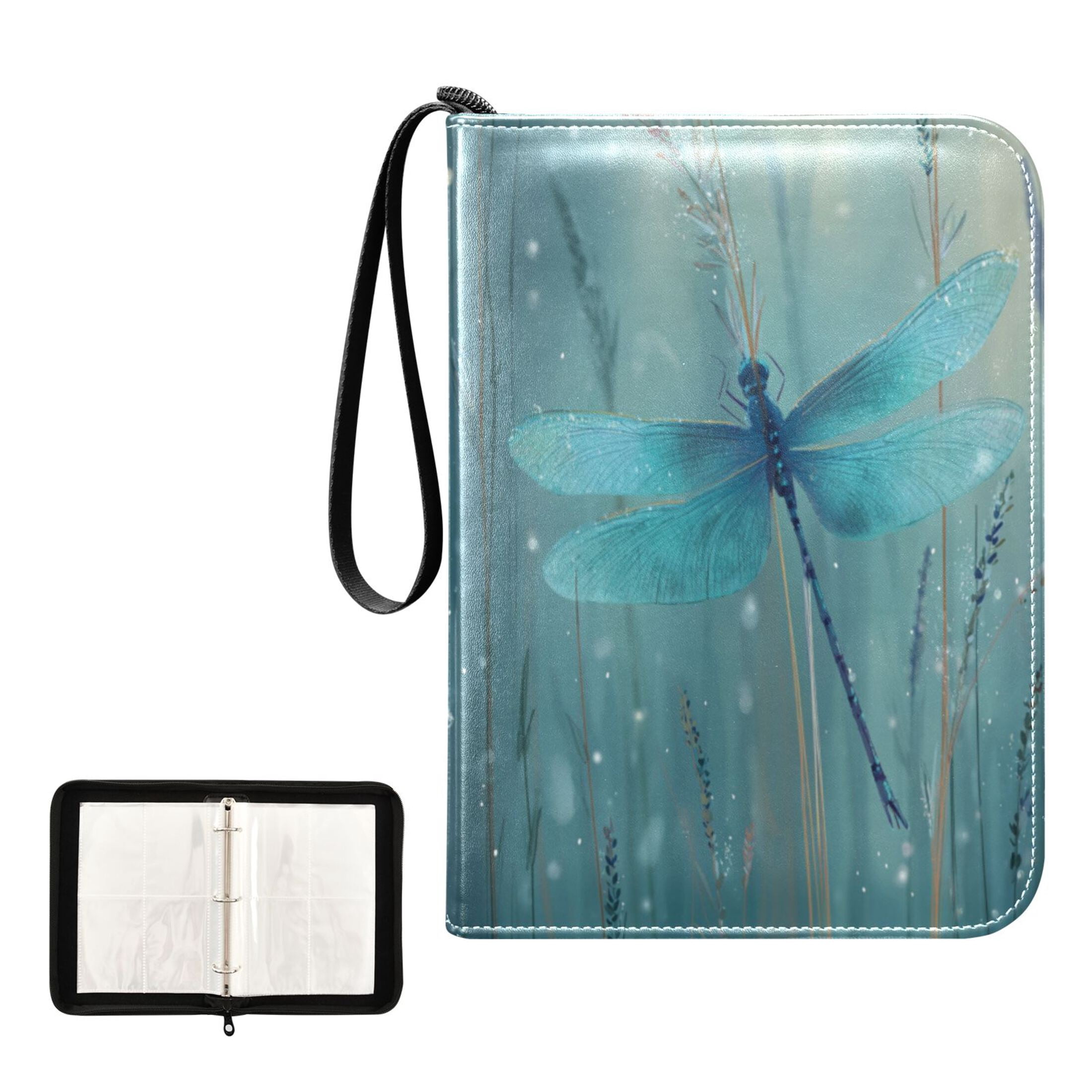 Game Card Storage Bag Collectible Trading Card Albums The 4-Pocket Card ...
