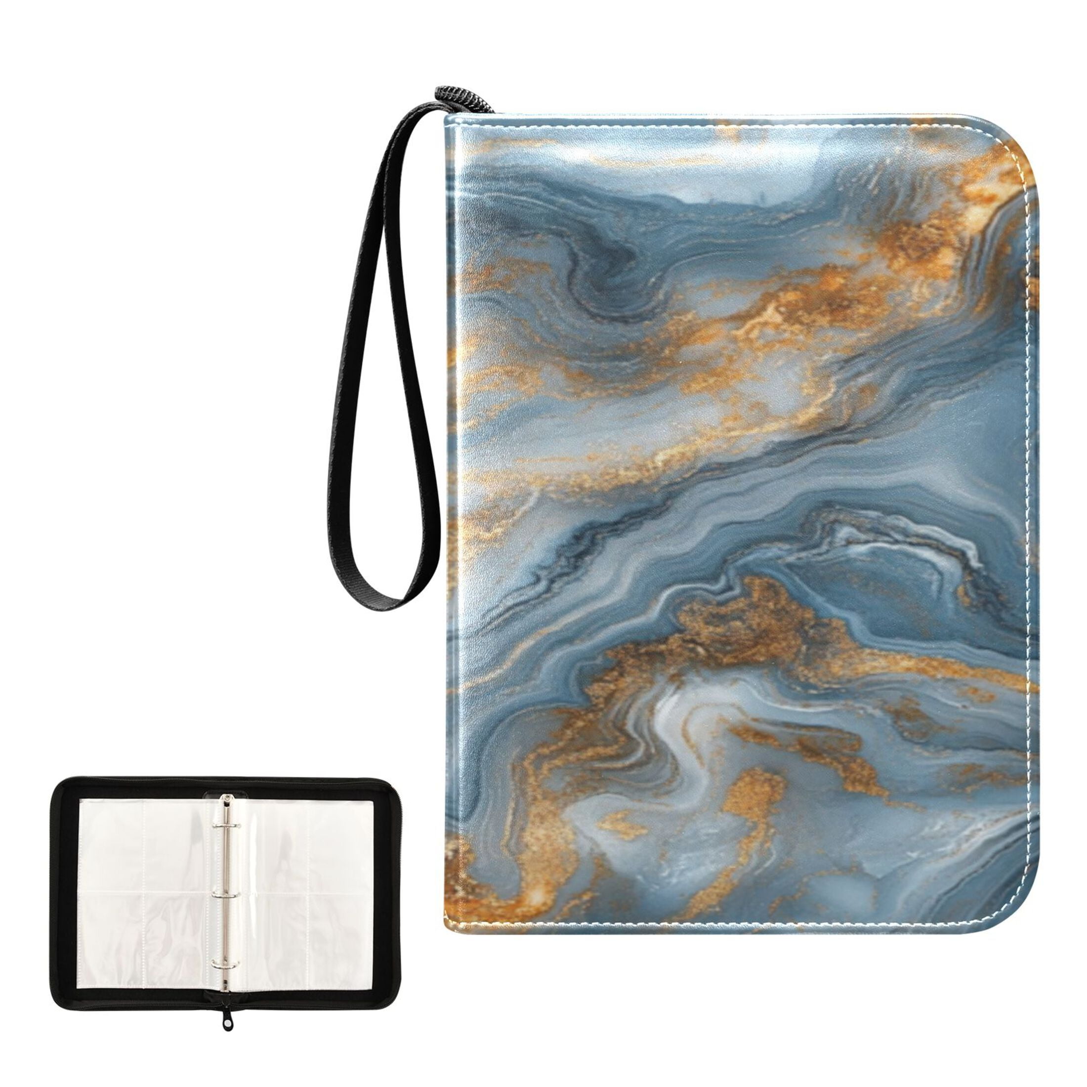 Game Card Storage Bag Collectible Trading Card Albums The 4-Pocket Card ...