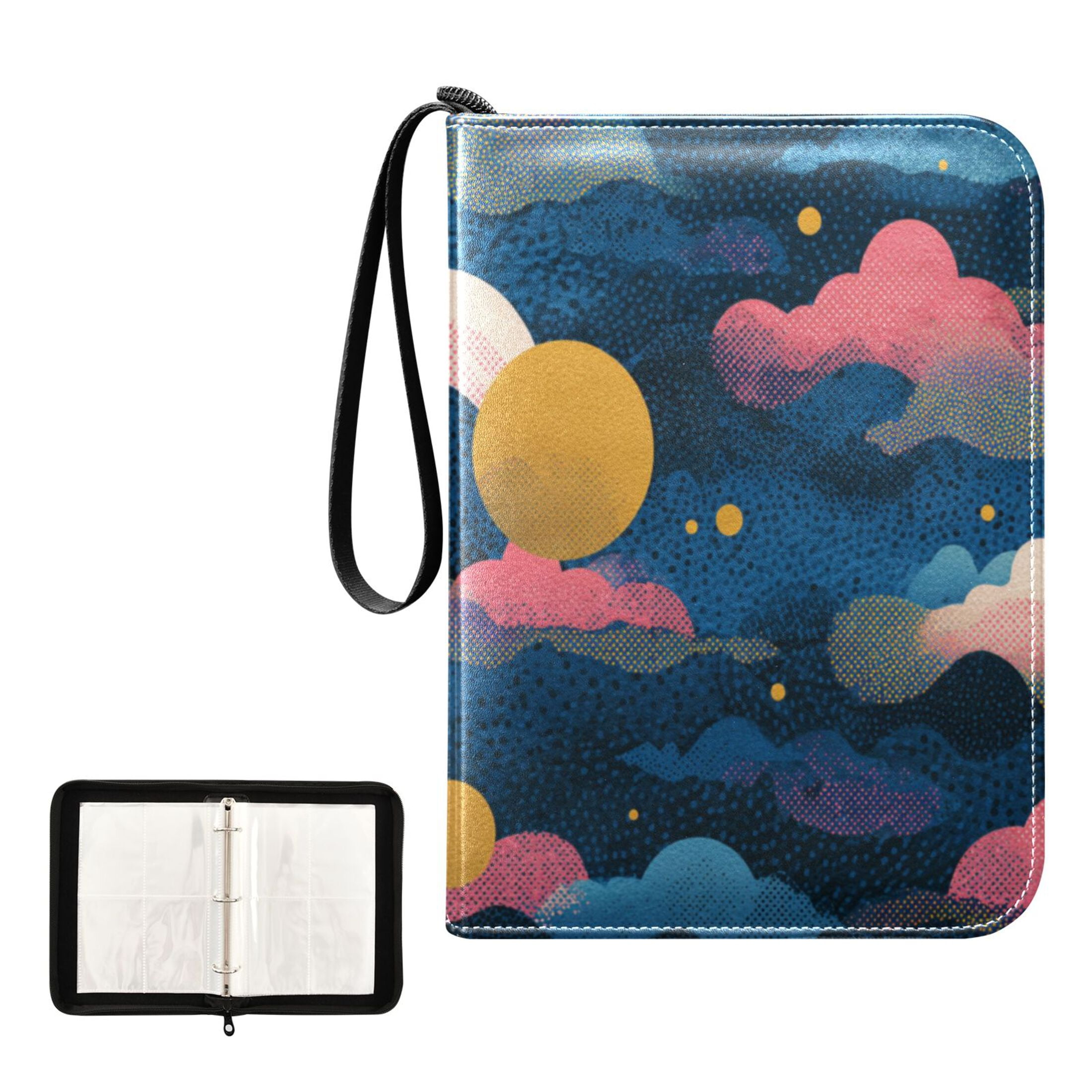 Game Card Storage Bag Collectible Trading Card Albums The 4-Pocket Card ...