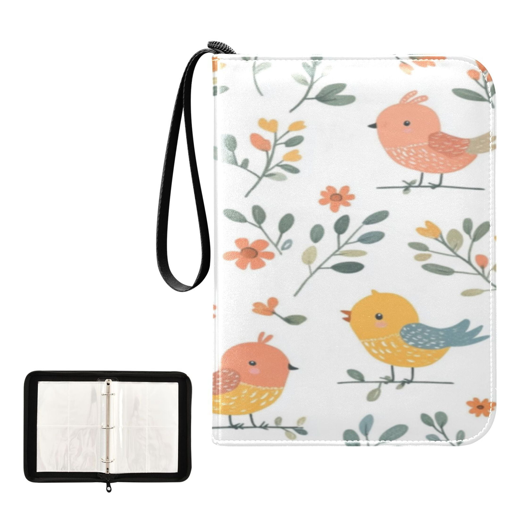 Game Card Storage Bag Collectible Trading Card Albums The 4-Pocket Card ...