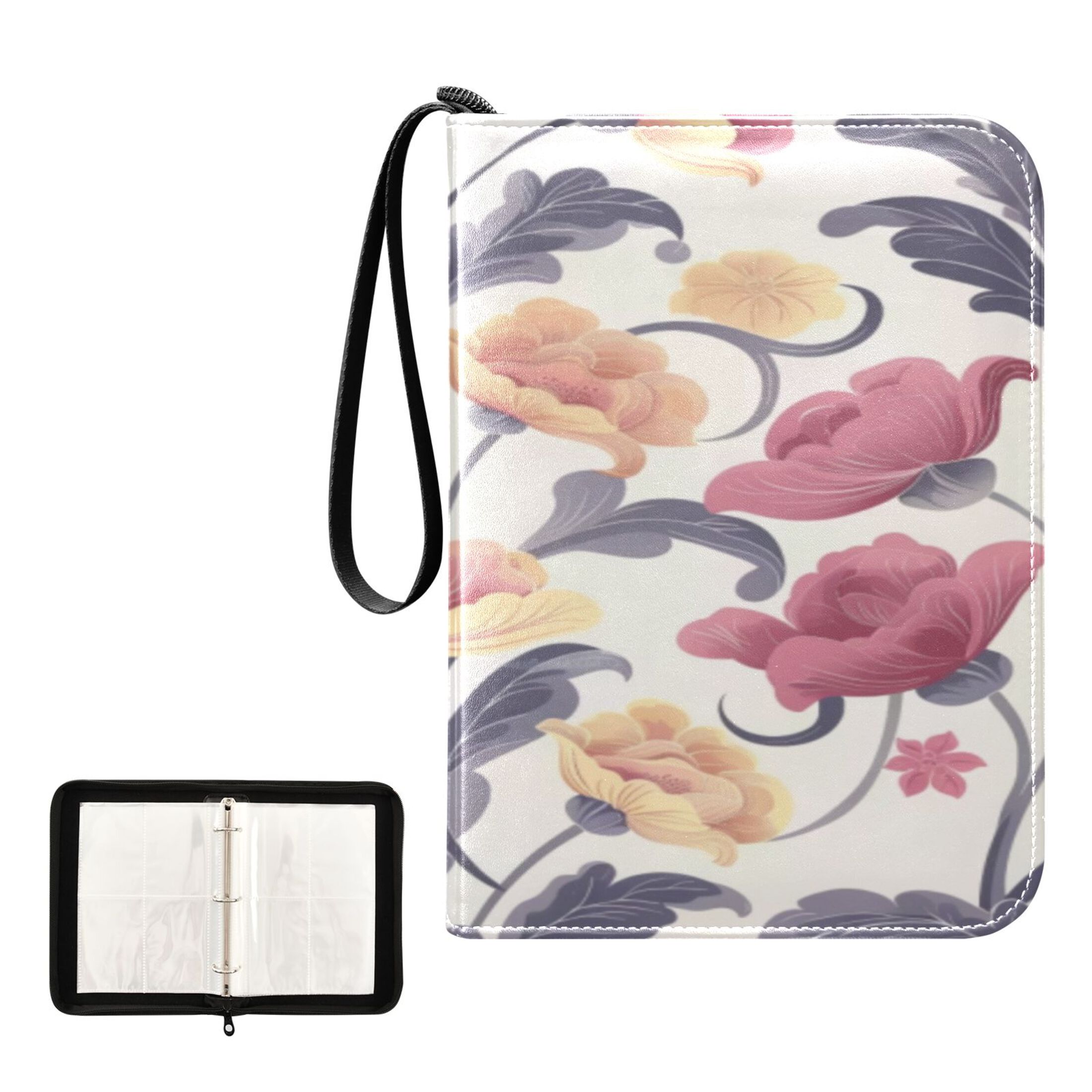 Game Card Storage Bag Collectible Trading Card Albums The 4-Pocket Card ...