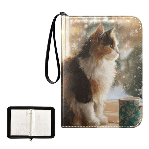 Game Card Storage Bag Collectible Trading Card Albums The 4-Pocket Card ...