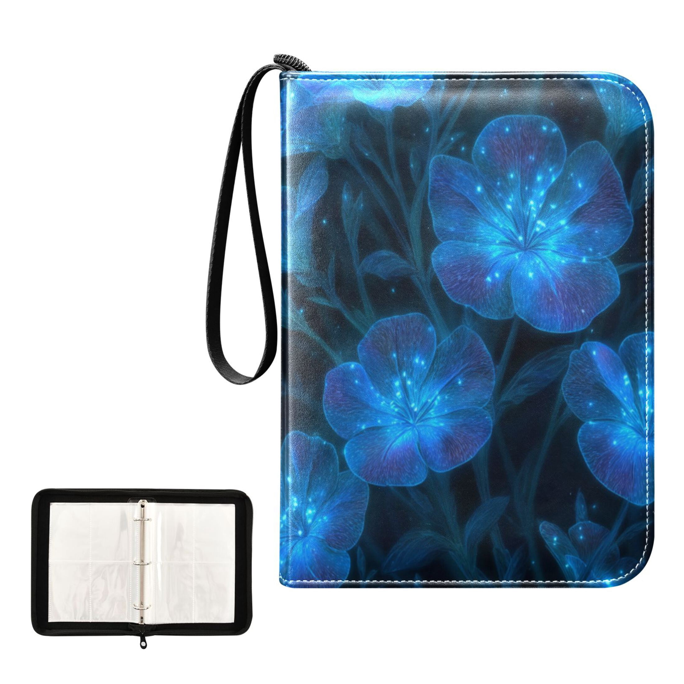 Game Card Storage Bag Collectible Trading Card Albums The 4-Pocket Card ...