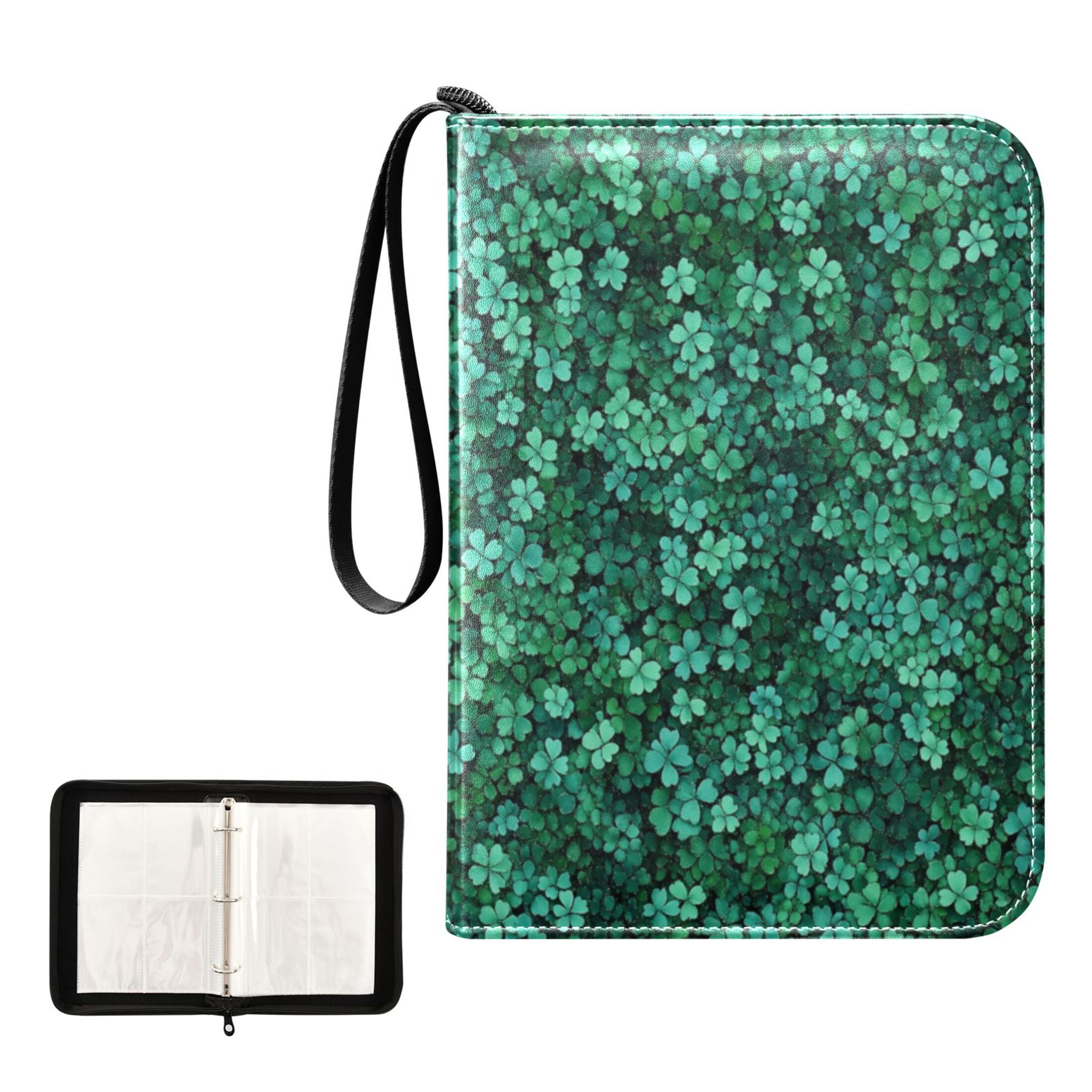 Game Card Storage Bag Collectible Trading Card Albums The 4-Pocket Card ...