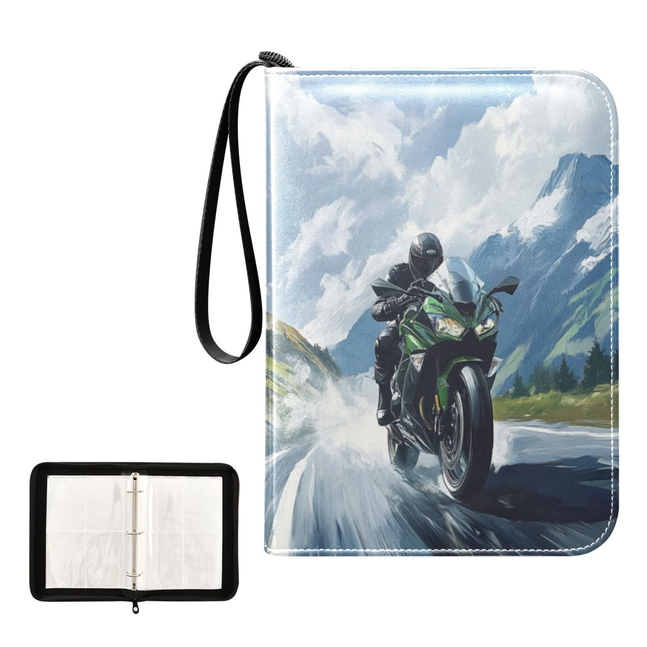 Game Card Storage Bag Collectible Trading Card Albums The 4-Pocket Card ...