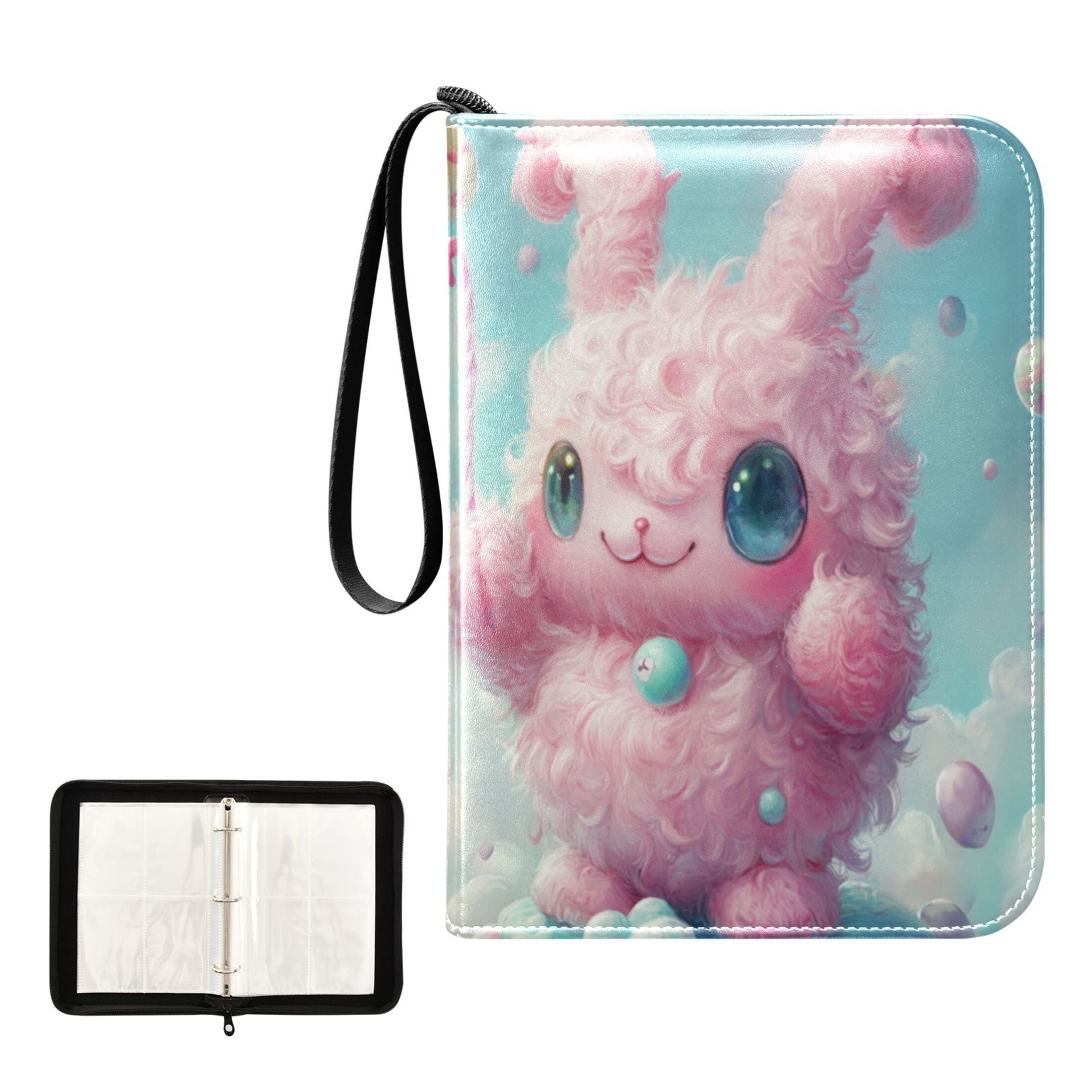 Game Card Storage Bag Collectible Trading Card Albums The 4-Pocket Card ...