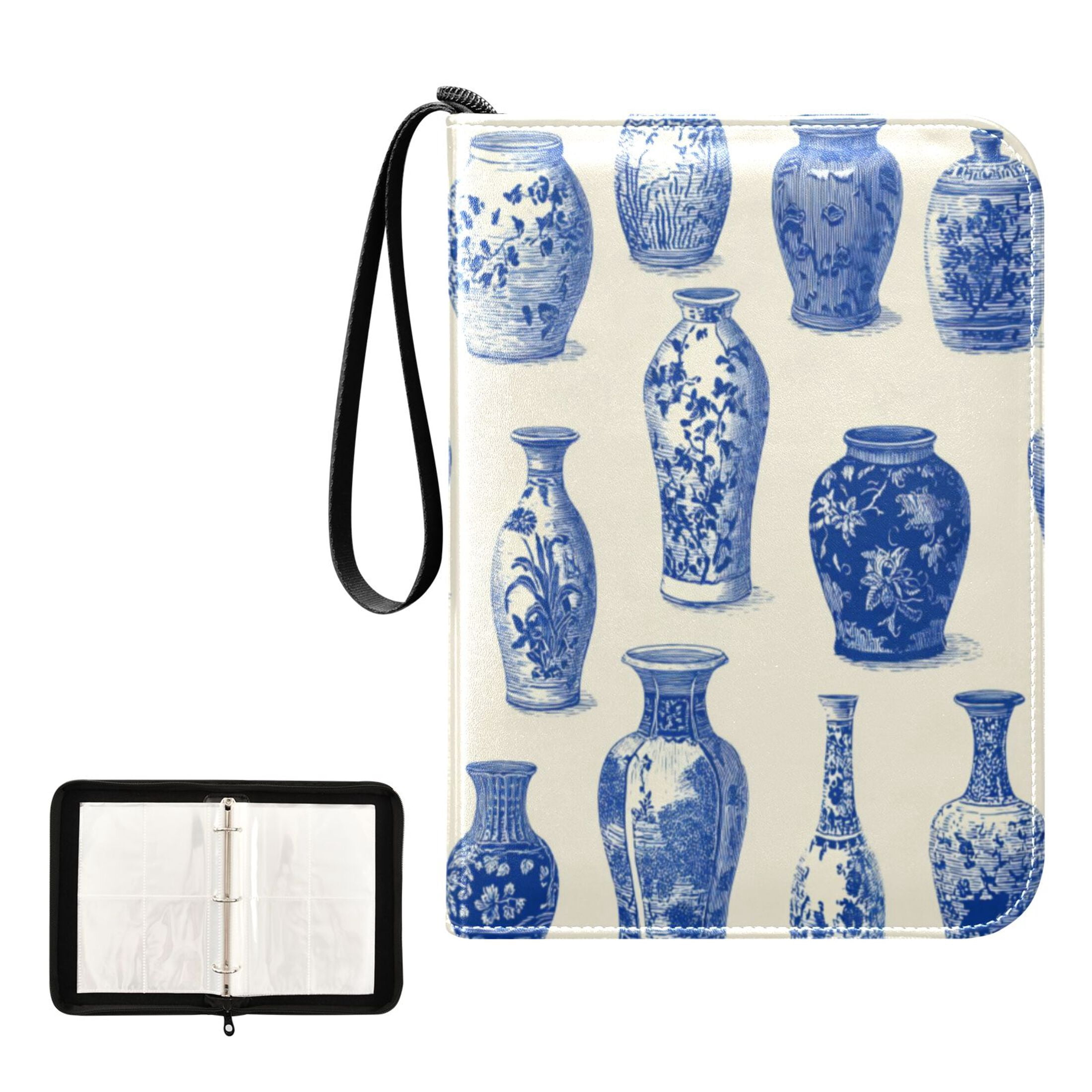 Game Card Storage Bag Collectible Trading Card Albums The 4-Pocket Card ...