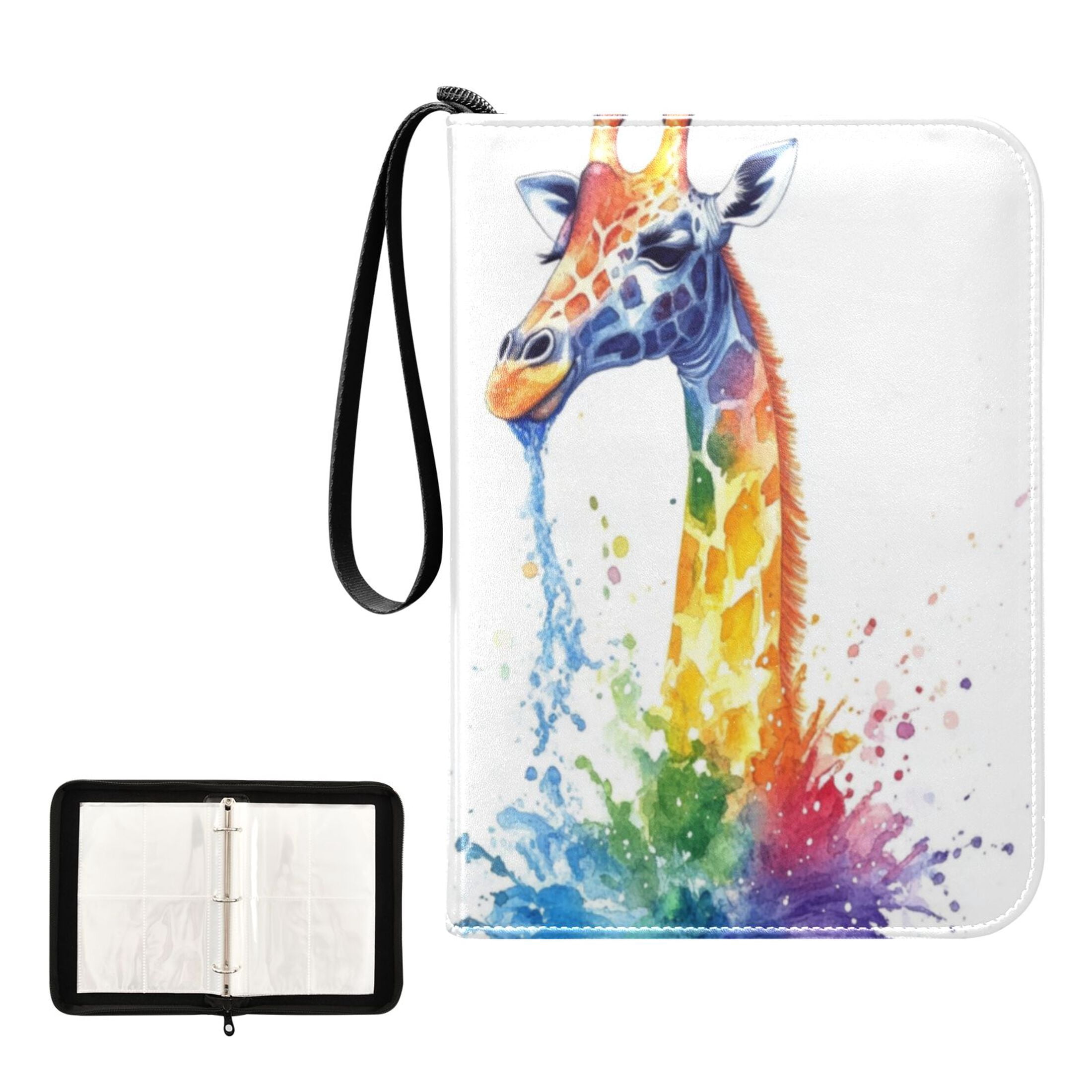 Game Card Storage Bag Collectible Trading Card Albums The 4-Pocket Card ...