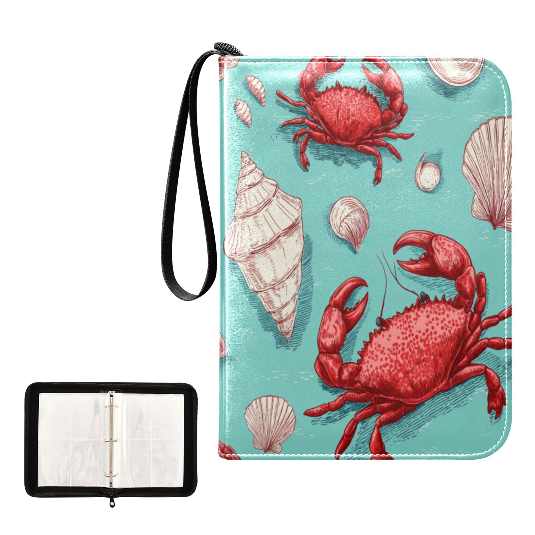 Game Card Storage Bag Collectible Trading Card Albums The 4-Pocket Card ...
