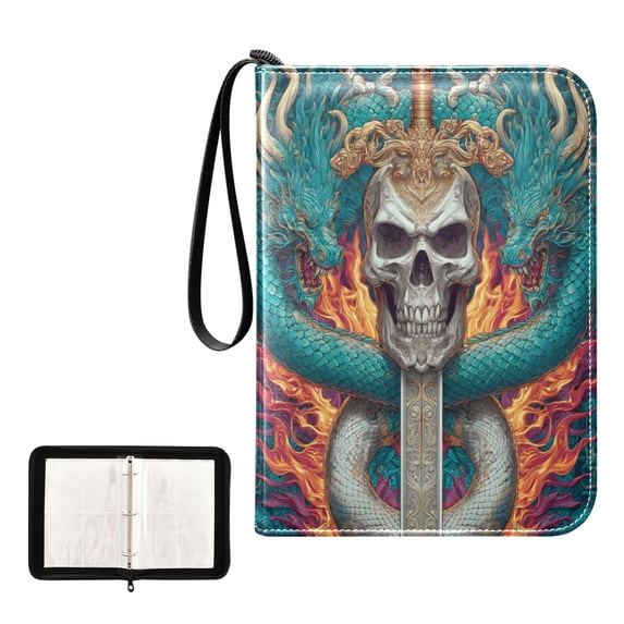 Game Card Storage Bag Collectible Trading Card Albums The 4-Pocket Card ...