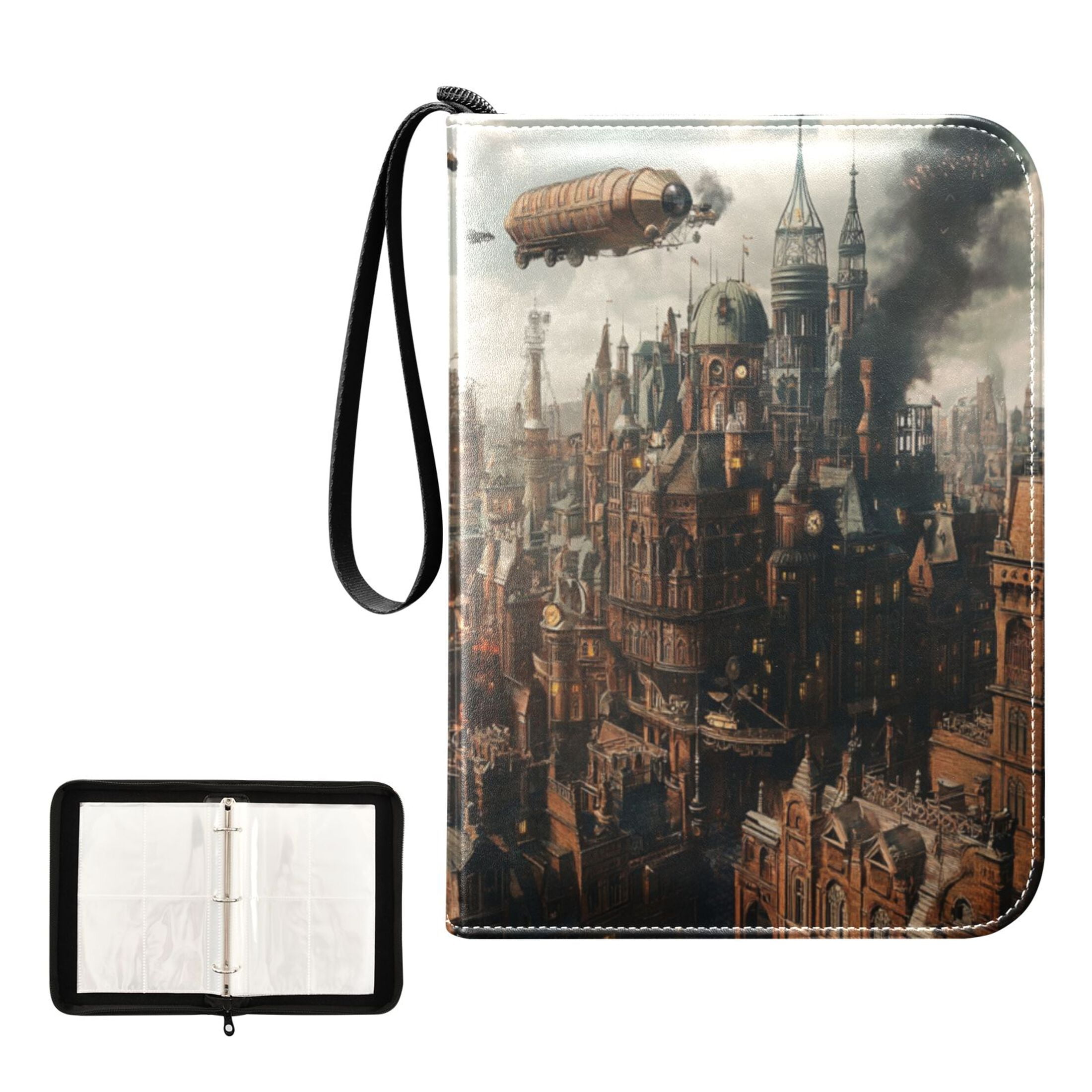 Game Card Storage Bag Collectible Trading Card Albums The 4-Pocket Card ...