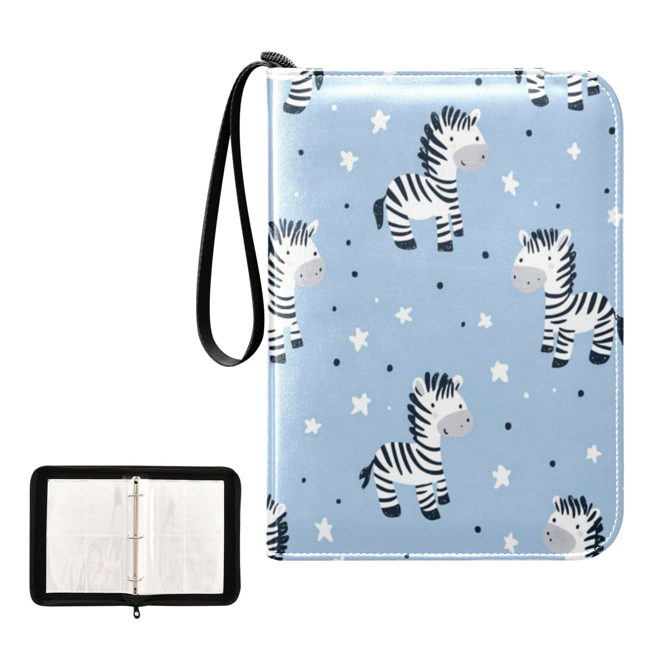 Game Card Storage Bag Collectible Trading Card Albums The 4-Pocket Card ...