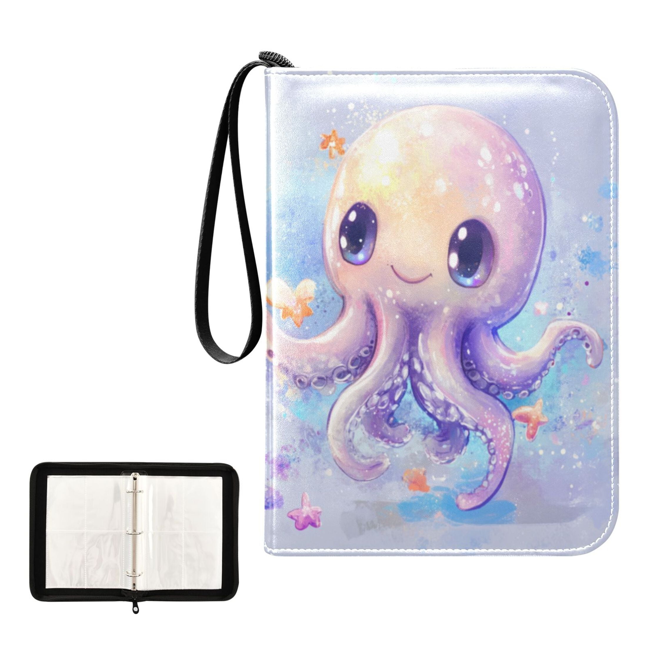 Game Card Storage Bag Collectible Trading Card Albums The 4-Pocket Card ...