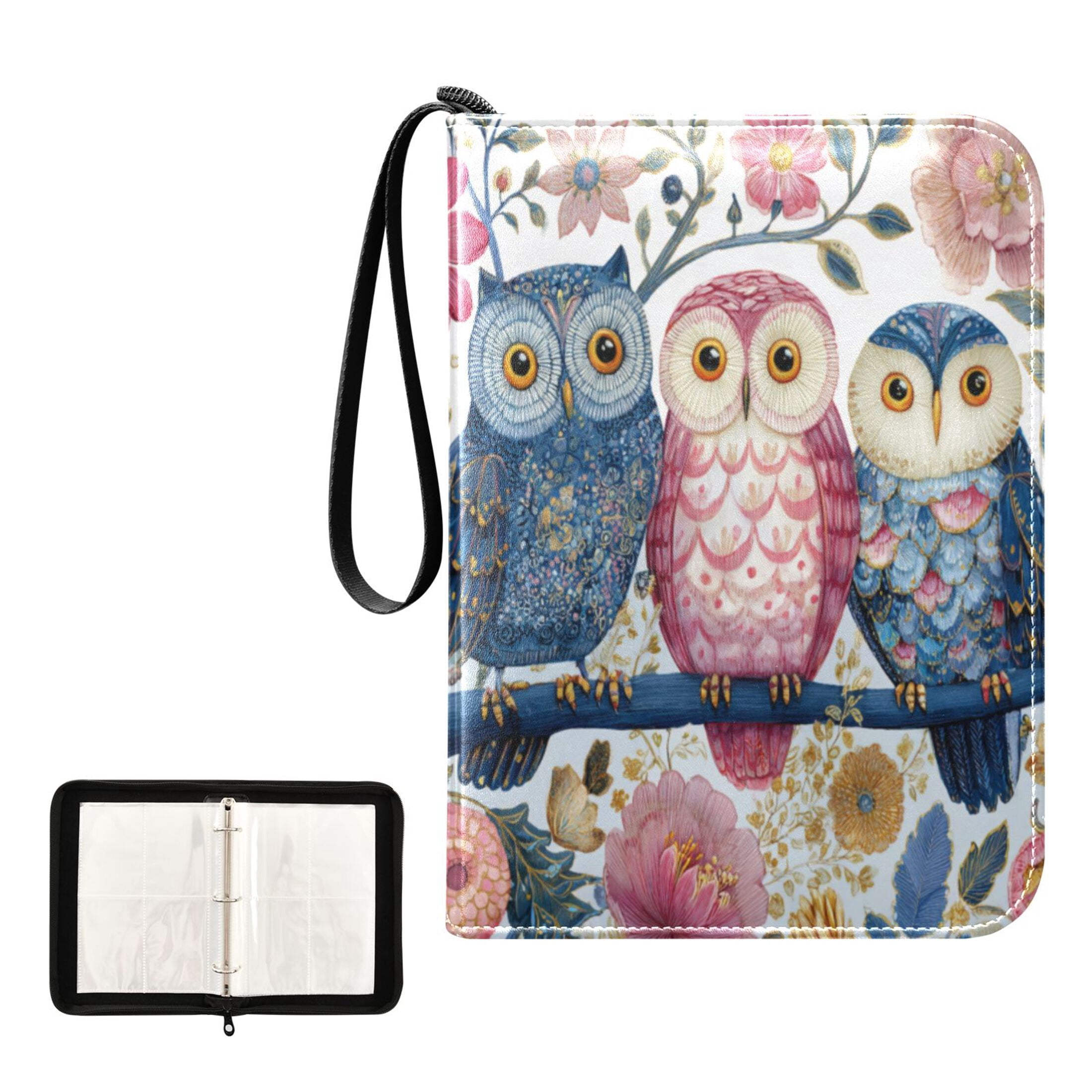 Game Card Storage Bag Collectible Trading Card Albums The 4-Pocket Card ...