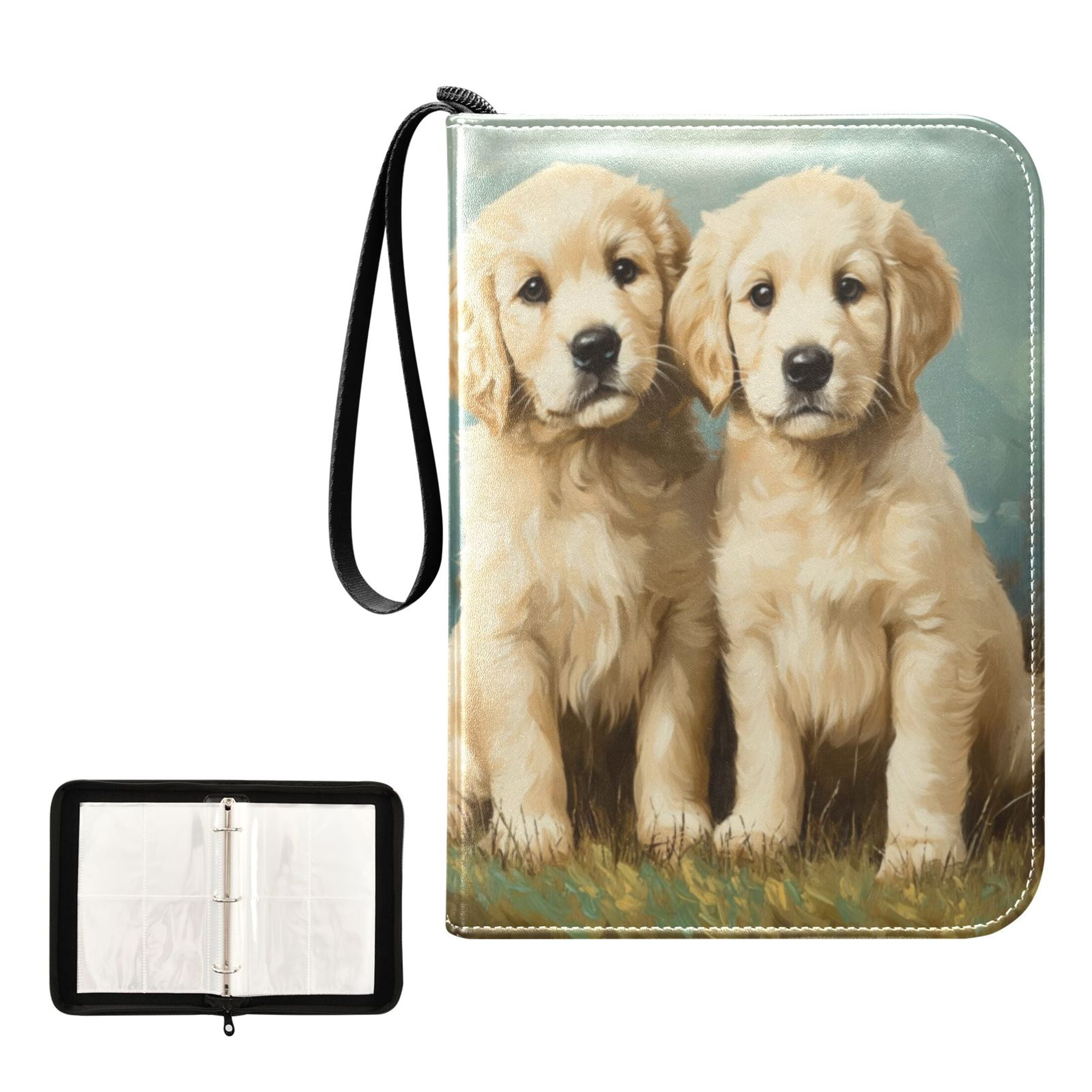 Game Card Storage Bag Collectible Trading Card Albums The 4-Pocket Card ...