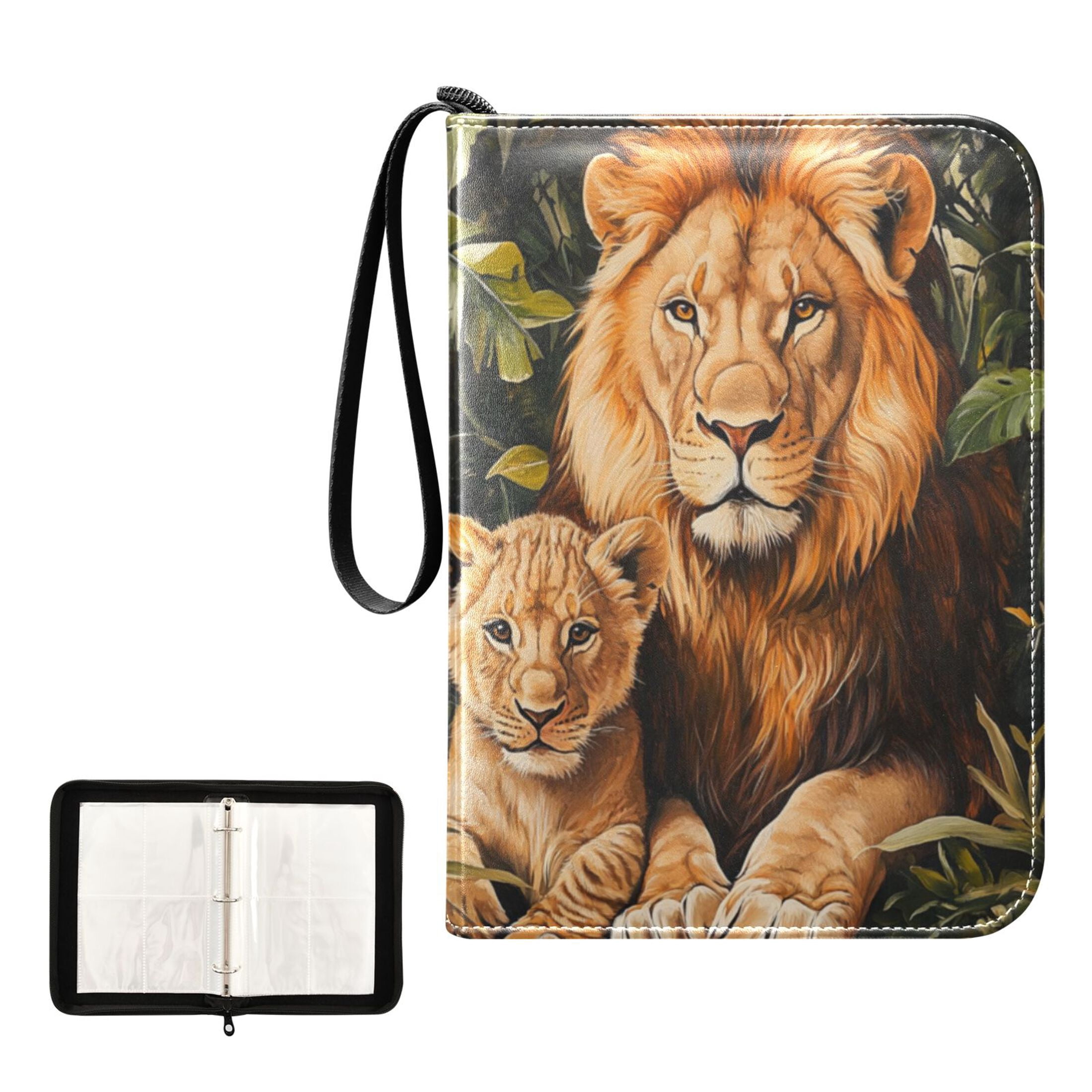 Game Card Storage Bag Collectible Trading Card Albums The 4-Pocket Card ...