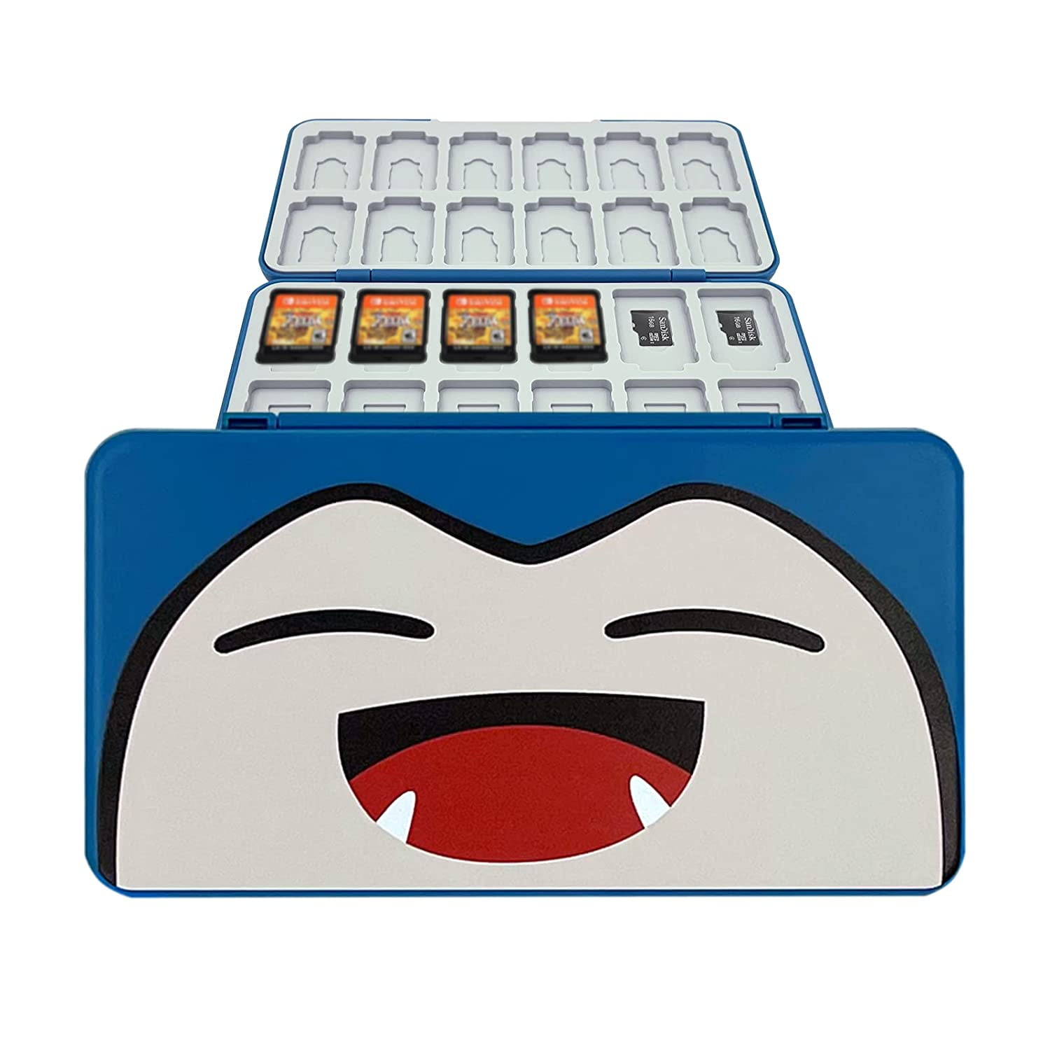 Nintendo Switch Game Card Storage Case with 24 Slots and Micro SD Card ...