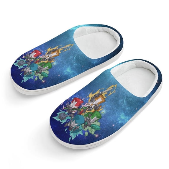 Game Castle Crashers Cotton Slippers For Kids Winter Warm Soft Plush ...