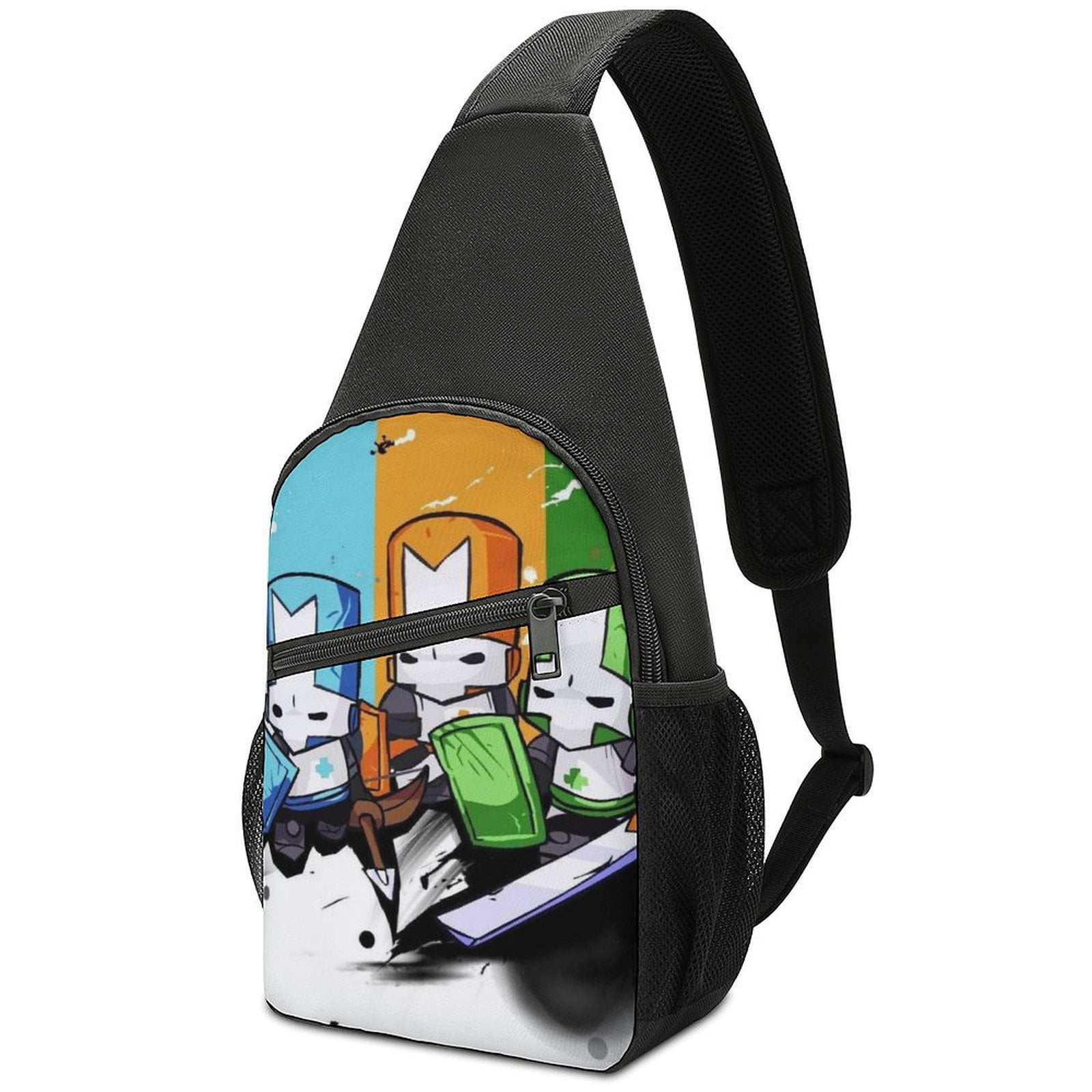 Game Castle Crashers Crossbody Bag Sling Backpack Cross Chest Bag ...