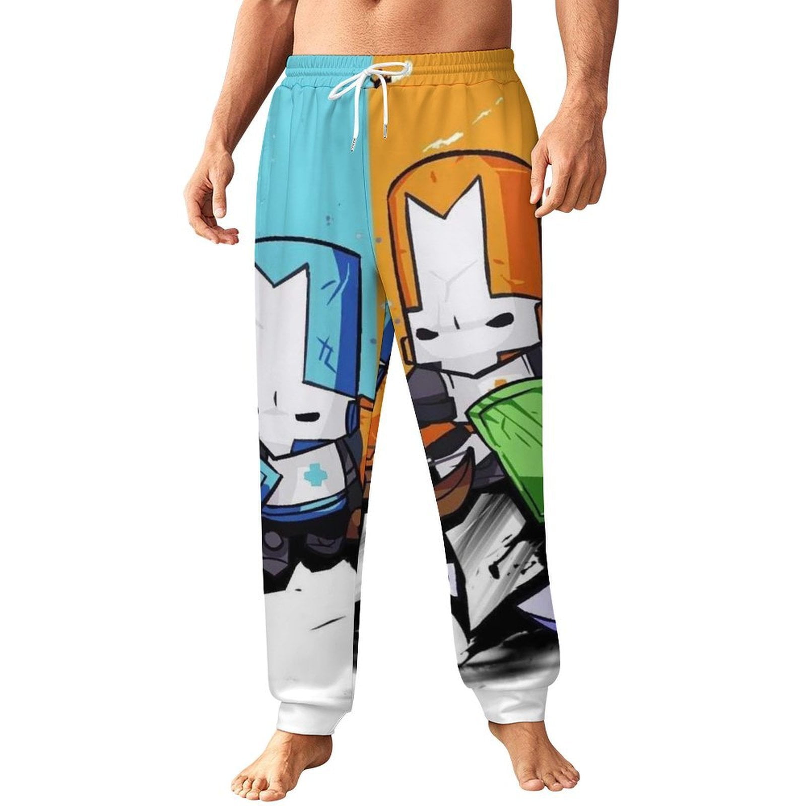 Game Castle Crashers Men's Sweatpants Trousers 3D Printed Joggers Track ...