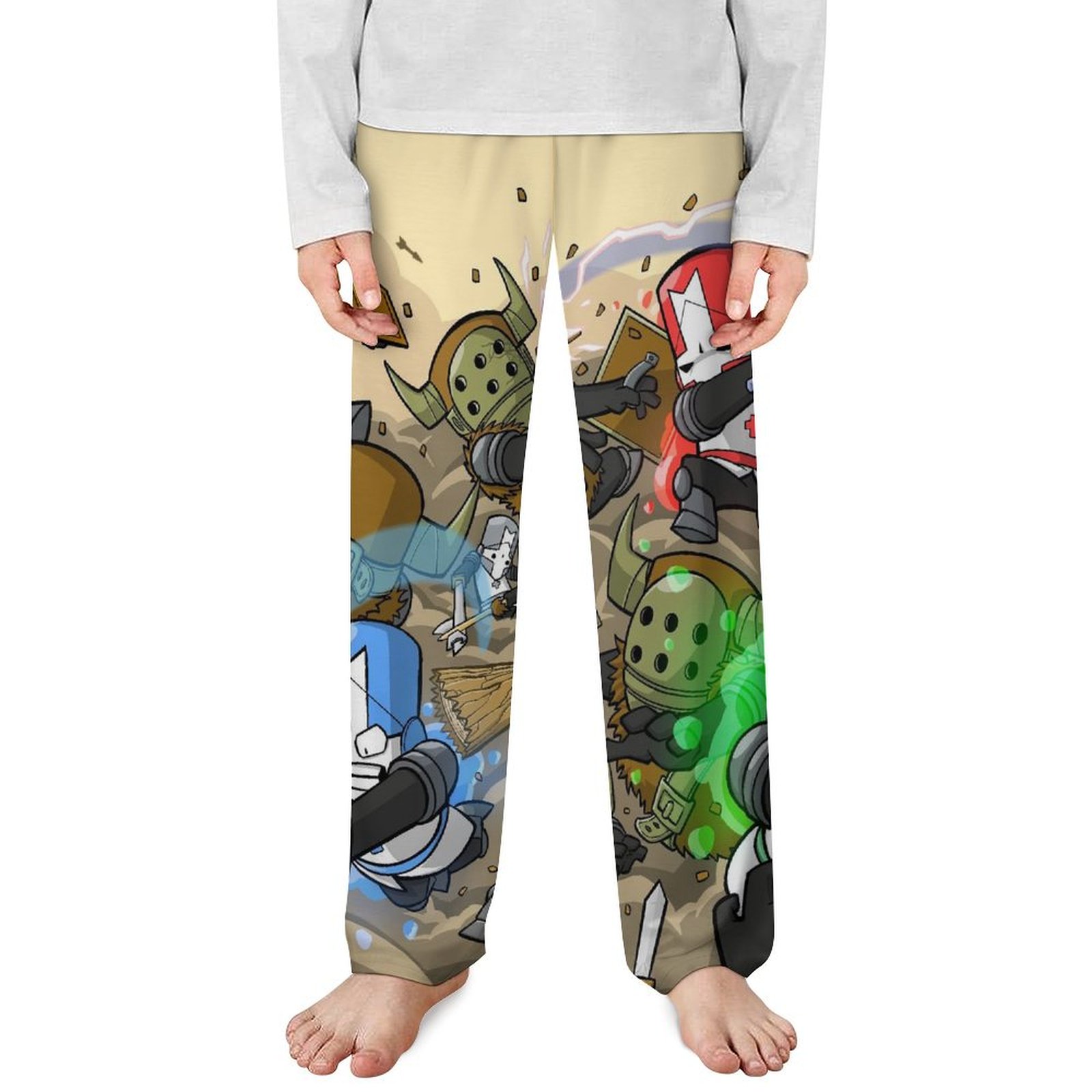 Game Castle Crashers War Comfy Pajamas For Kids Cozy Lounge Straight ...