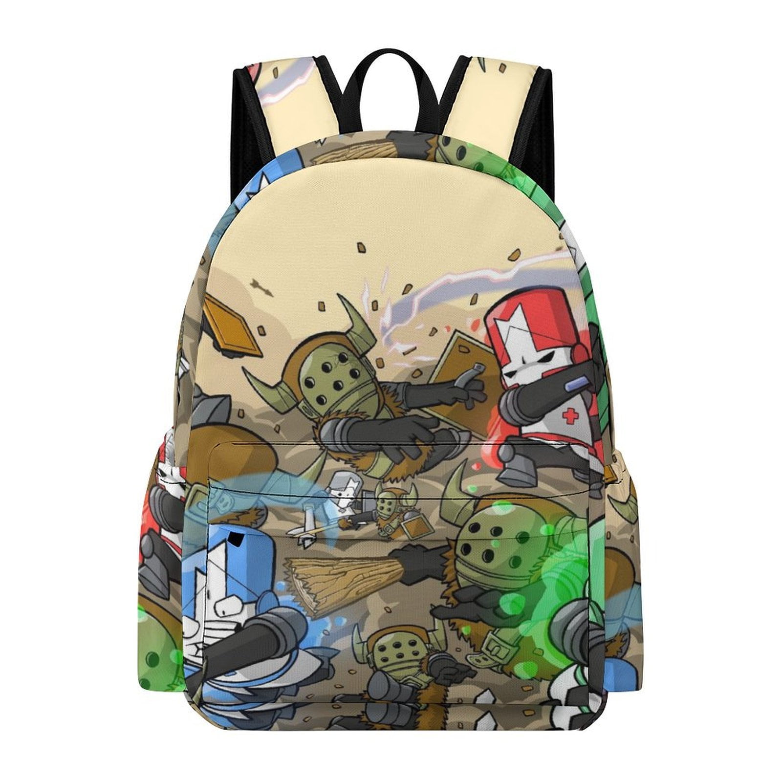 Game Castle Crashers War Laptop Backpack Schoolbag Adjustable Daypack ...