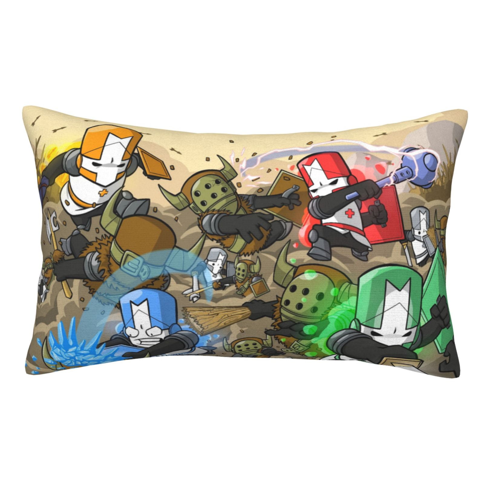Game Castle Crashers War Pillowcase Decor Cushion Pillow Covers With ...